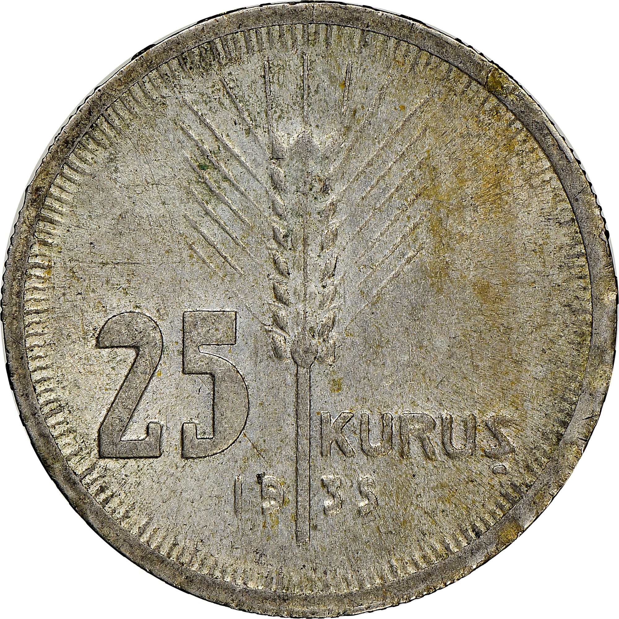 Turkey 25 Kurus KM 864 Prices & Values | NGC