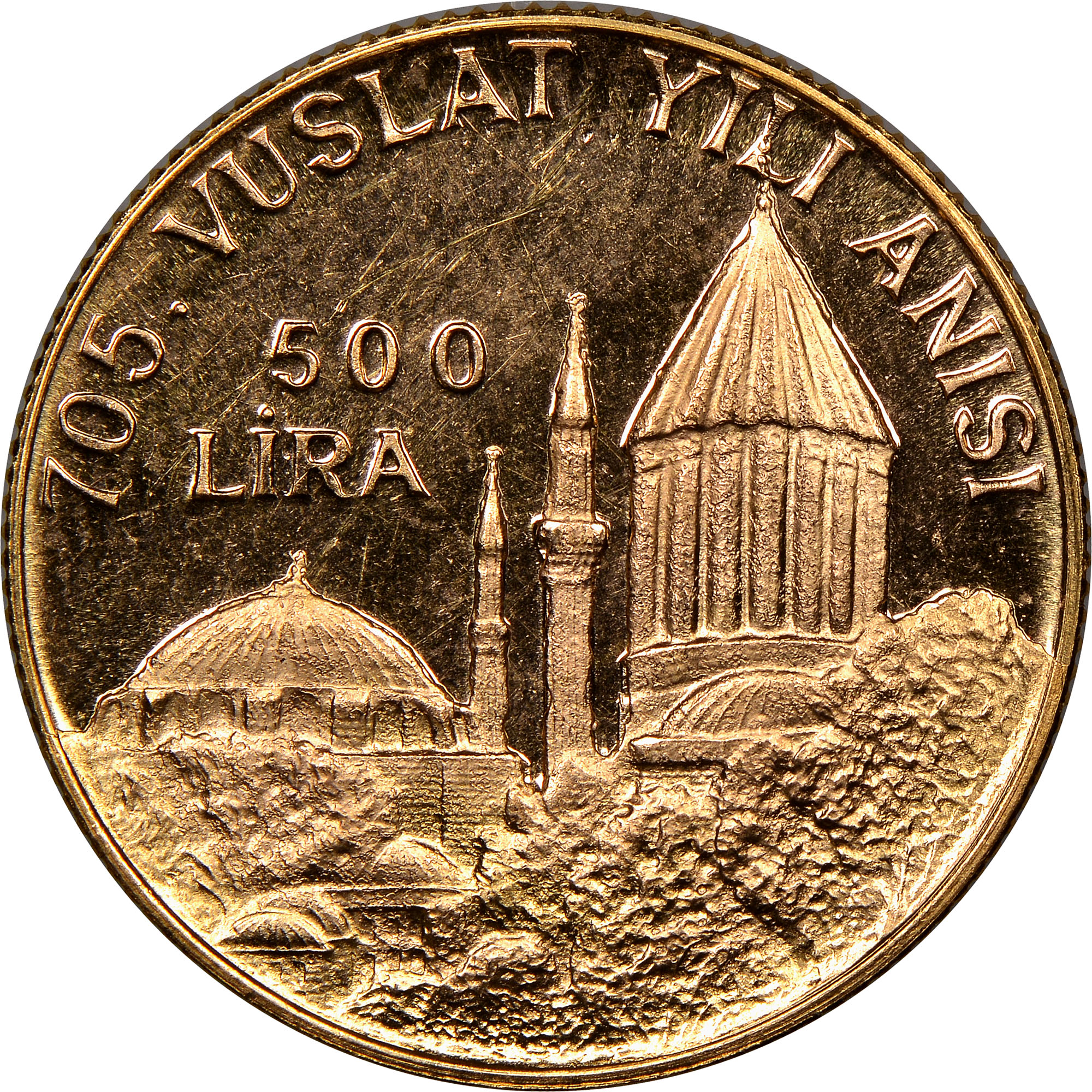 Turkey 500 Lira KM 921 Prices & Values | NGC