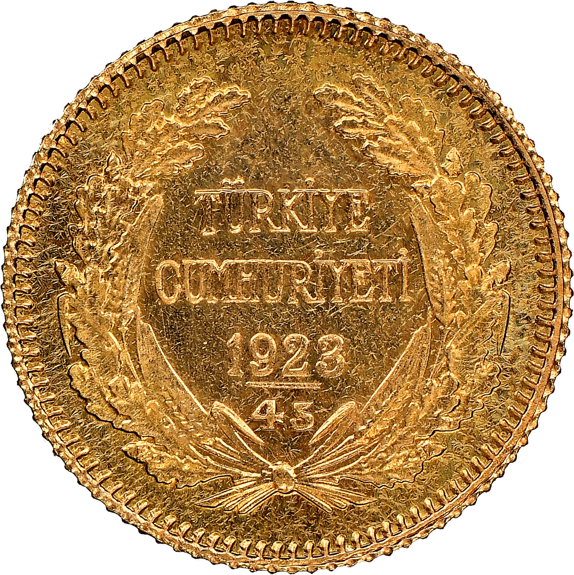 Turkey 25 Kurush KM 851 Prices & Values | NGC