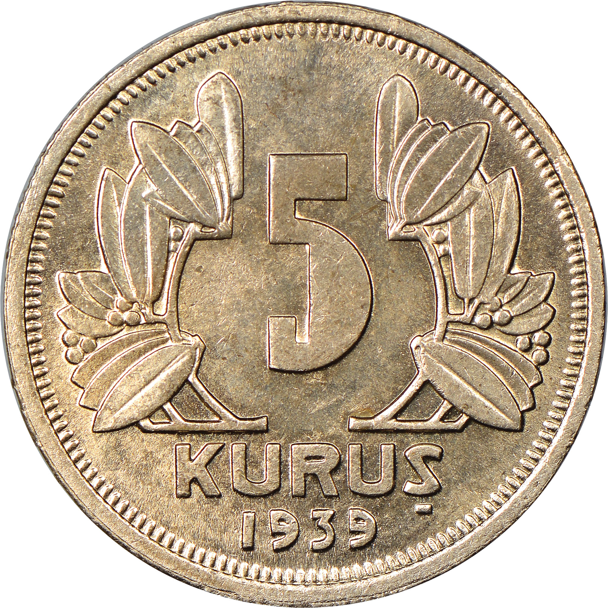 Turkey 5 Kurus KM 862 Prices & Values | NGC