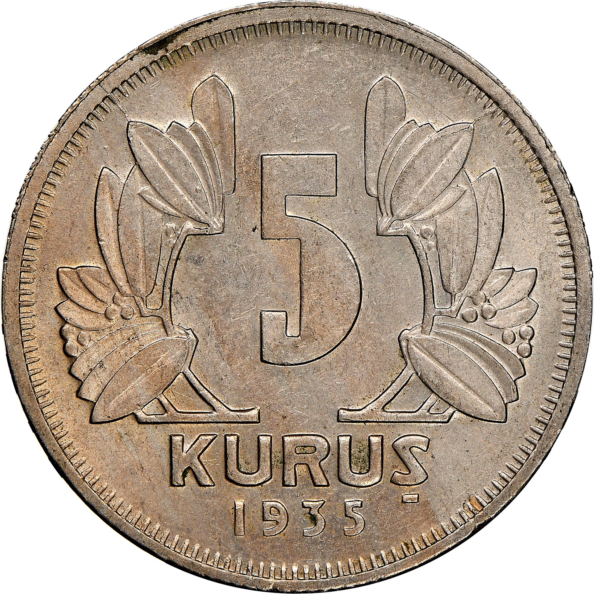 Turkey 5 Kurus KM 862 Prices & Values | NGC