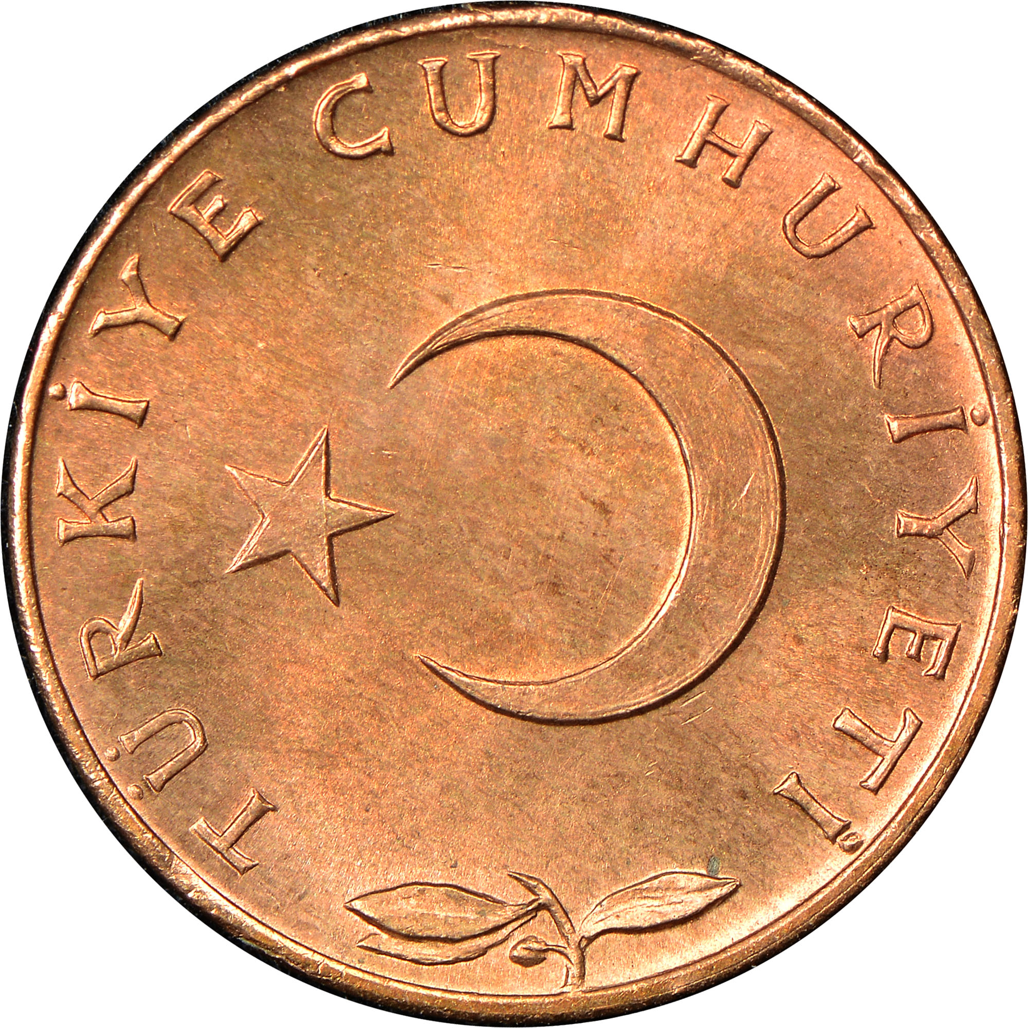 Turkey 5 Kurus KM 890.1 Prices & Values | NGC