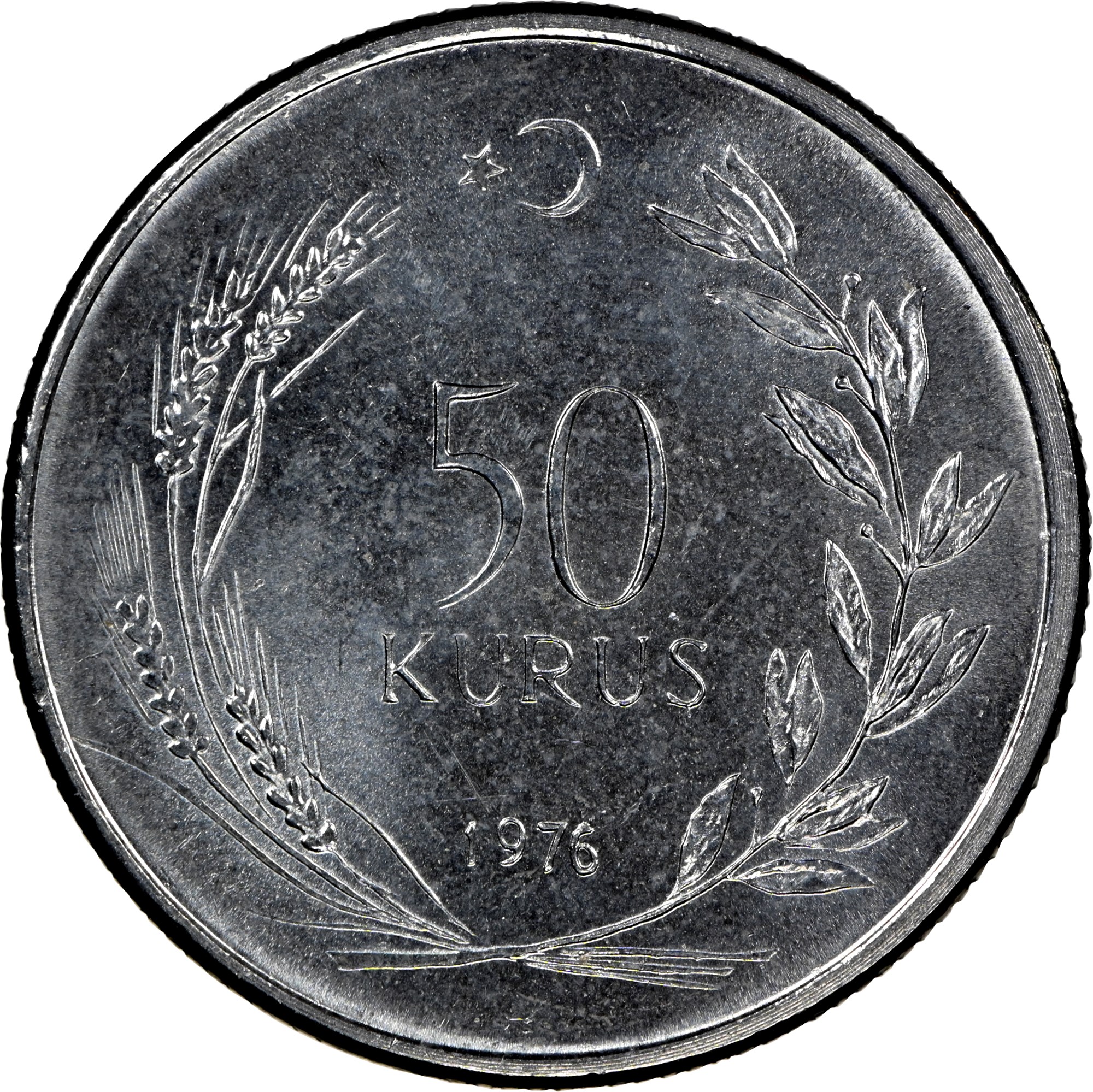 Turkey 50 Kurus KM 899 Prices & Values | NGC