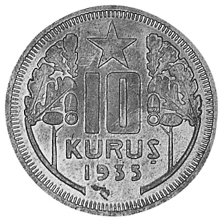 Turkey 10 Kurus KM 863 Prices & Values | NGC