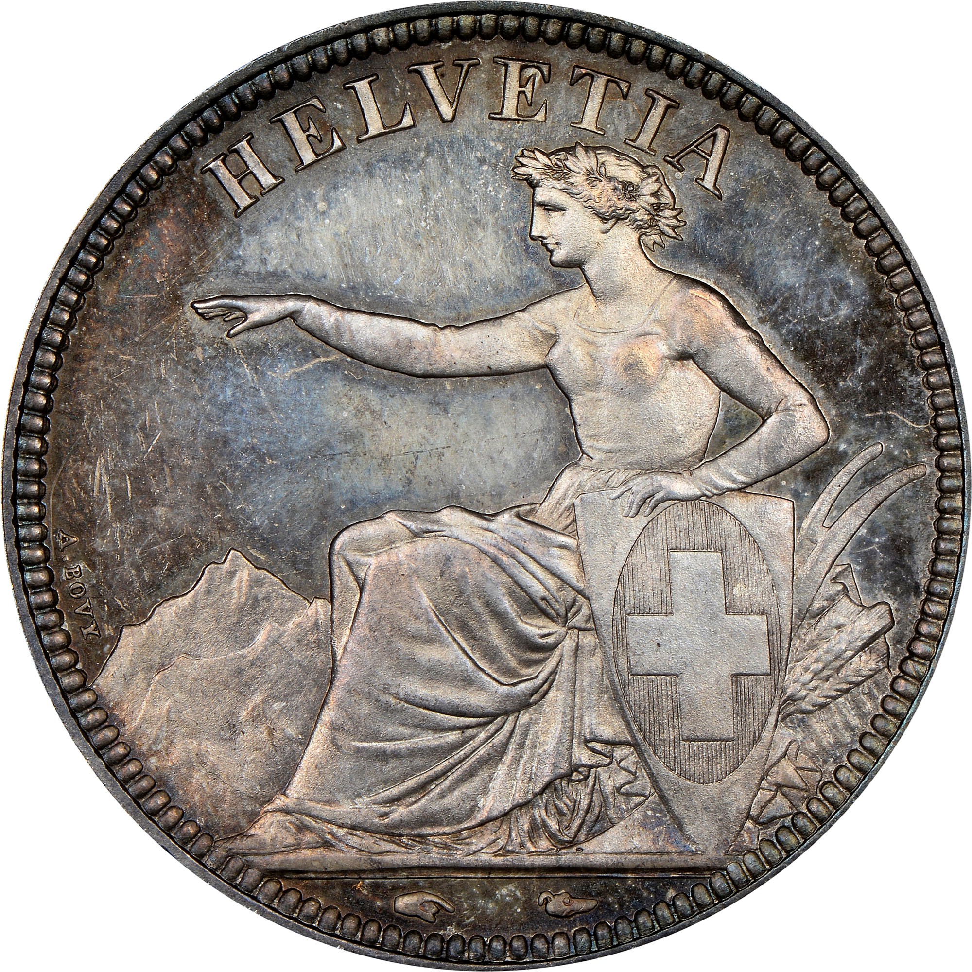 Switzerland 5 Francs KM 11 Prices & Values | NGC