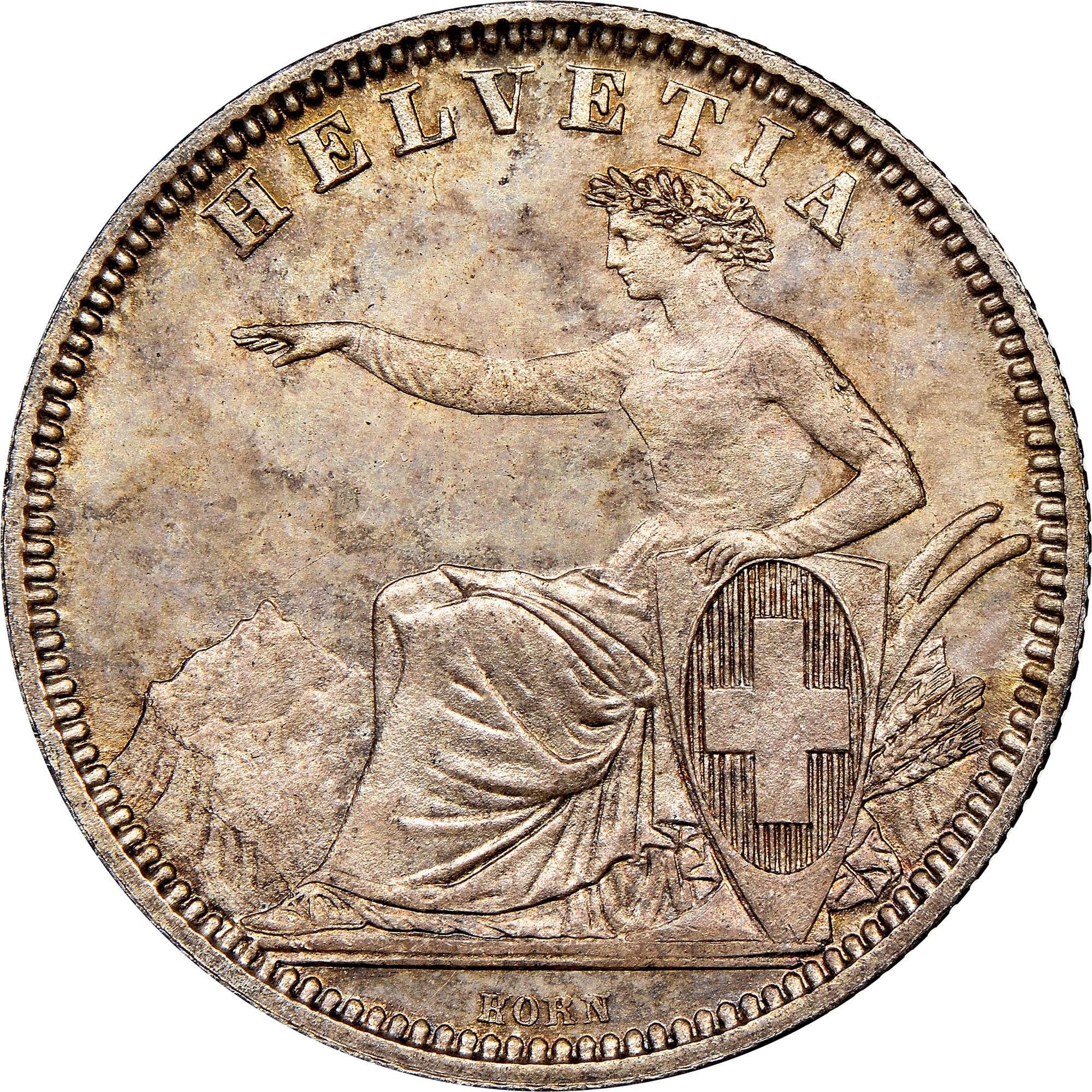 Switzerland Franc KM 9a Prices & Values | NGC