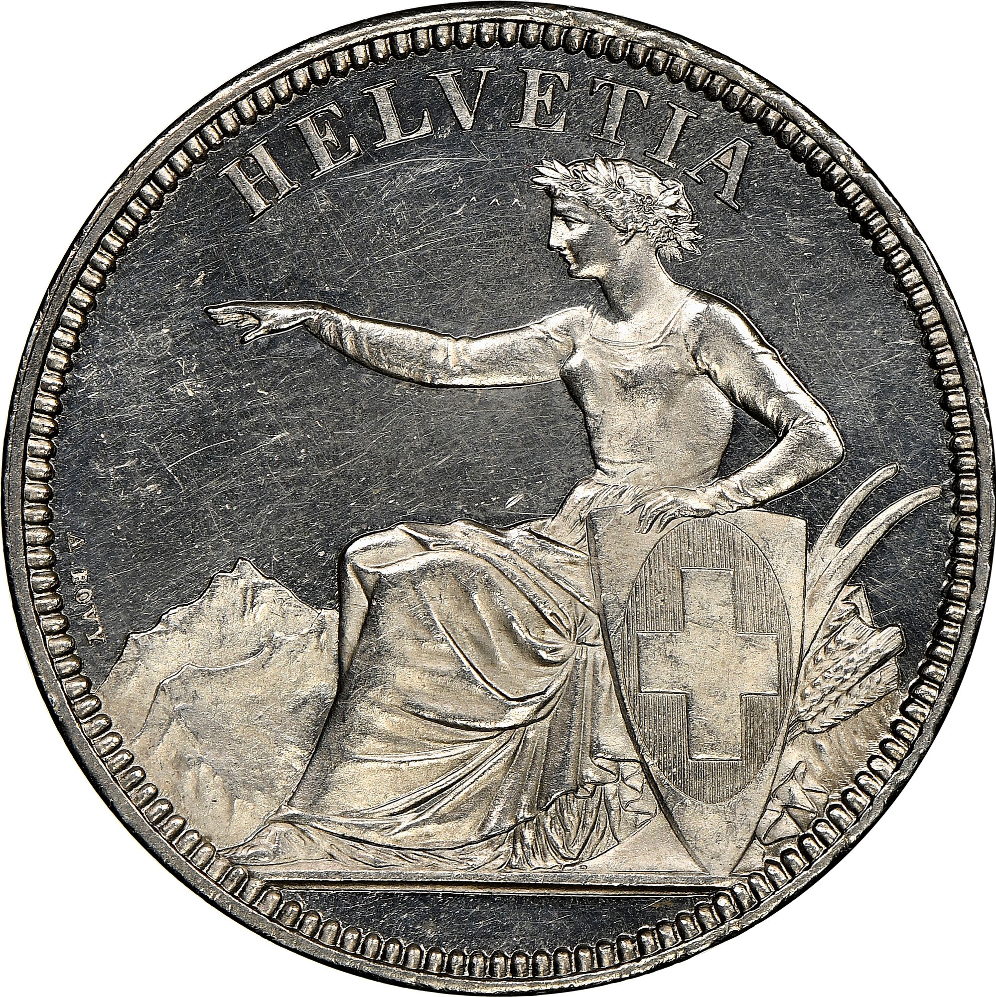 Switzerland 5 Francs X S3 Prices & Values | NGC