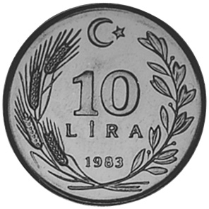 Turkey 10 Lira KM 950.2 Prices & Values | NGC