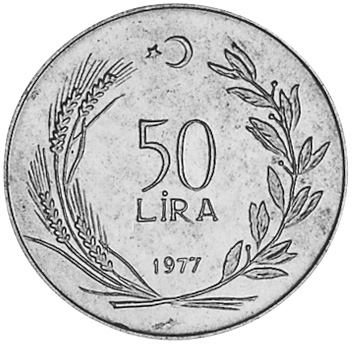 Turkey 50 Lira KM 912 Prices & Values | NGC