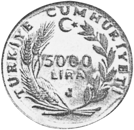 Turkey 5000 Lira KM 978 Prices & Values | NGC