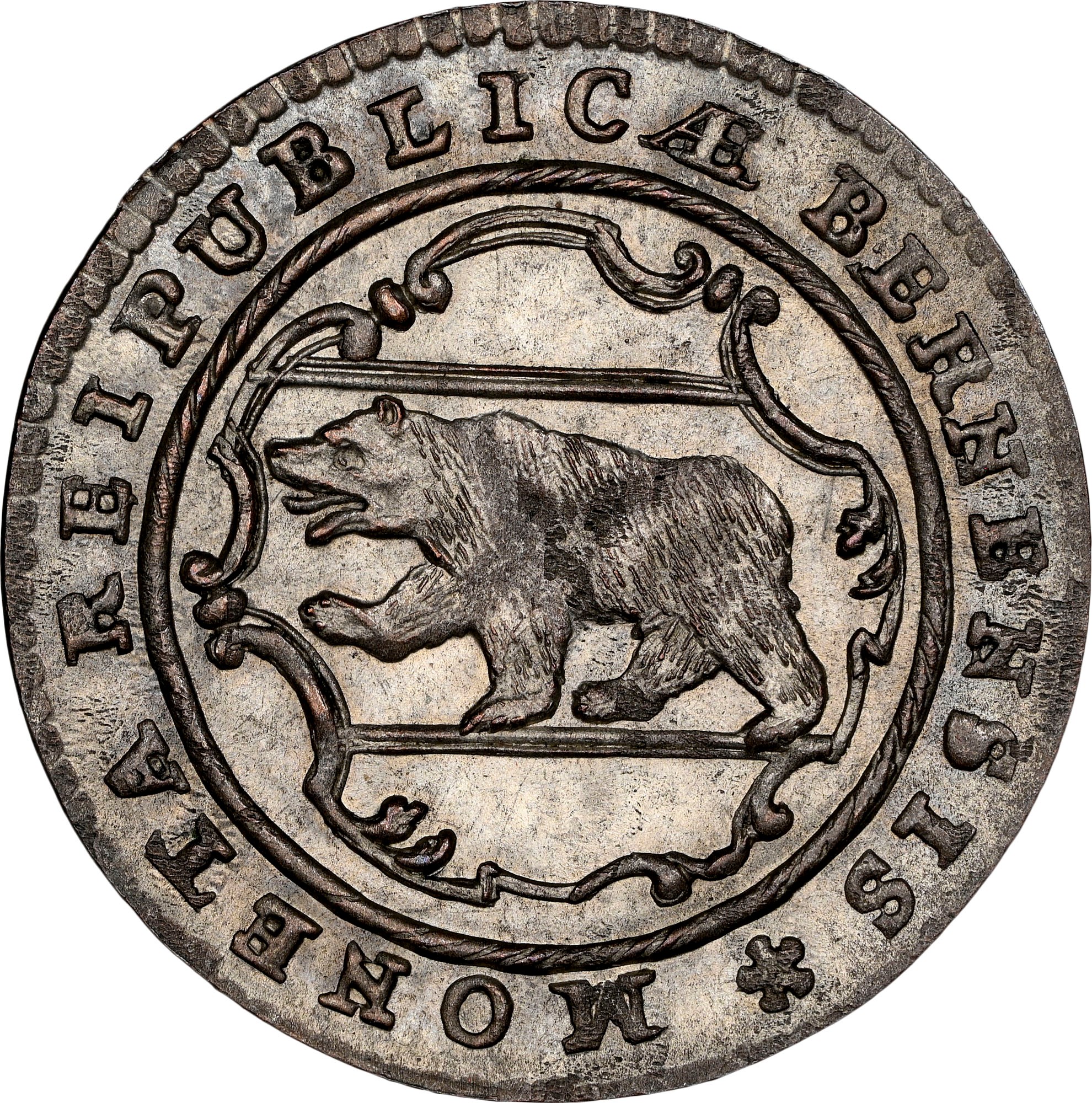 Swiss Cantons BERN 1/2 Batzen KM 91 Prices & Values | NGC