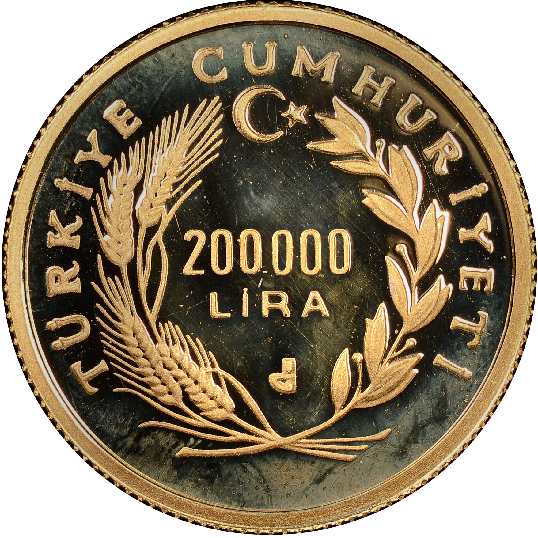 Turkey 200000 Lira KM 994 Prices & Values | NGC