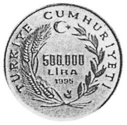 Turkey 500000 Lira KM 1036 Prices & Values | NGC