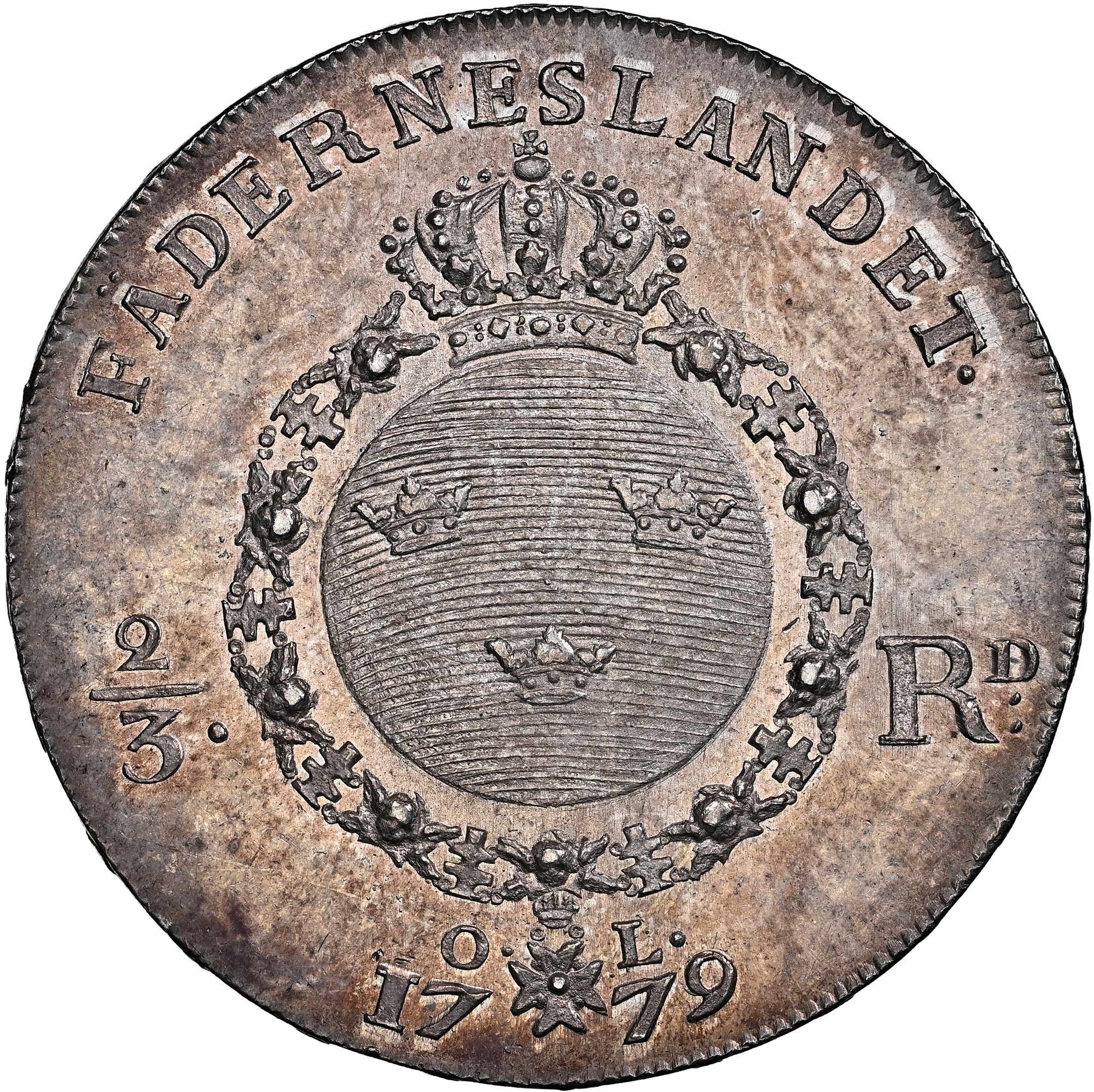 Sweden 2/3 Riksdaler KM 526 Prices & Values | NGC