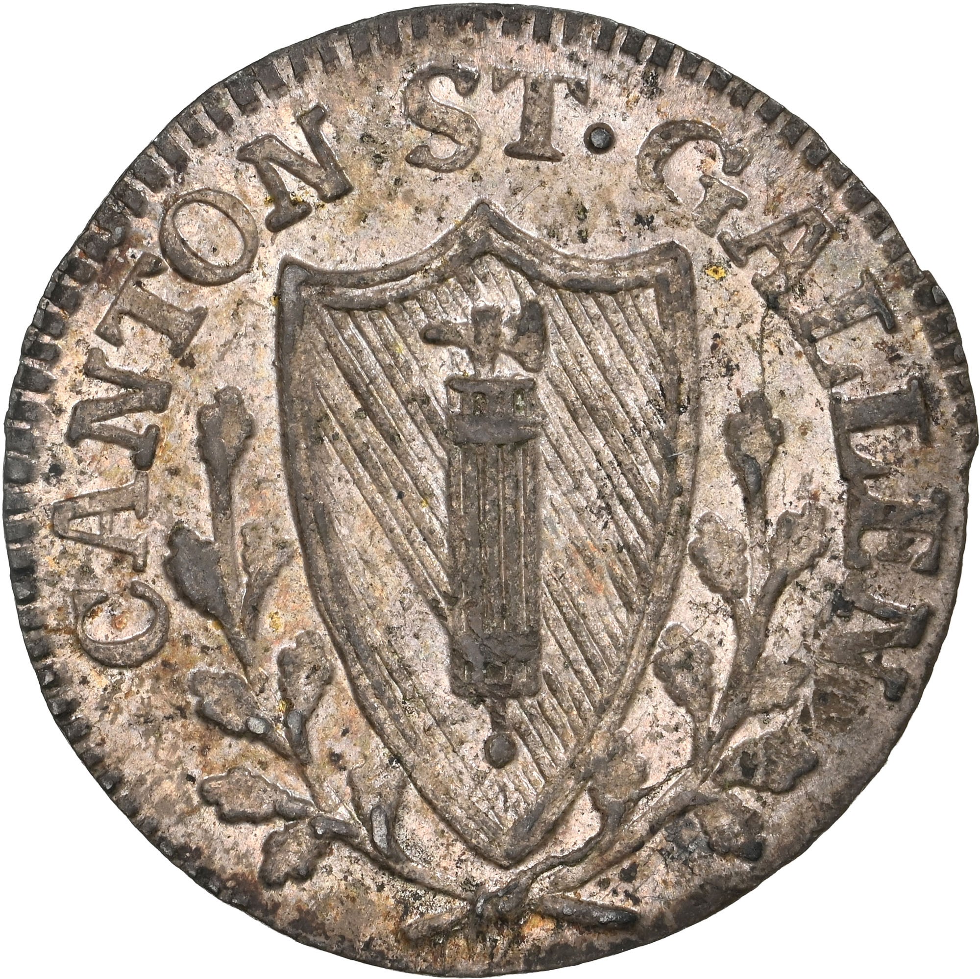 Swiss Cantons SAINT GALL Kreuzer KM 102 Prices & Values | NGC