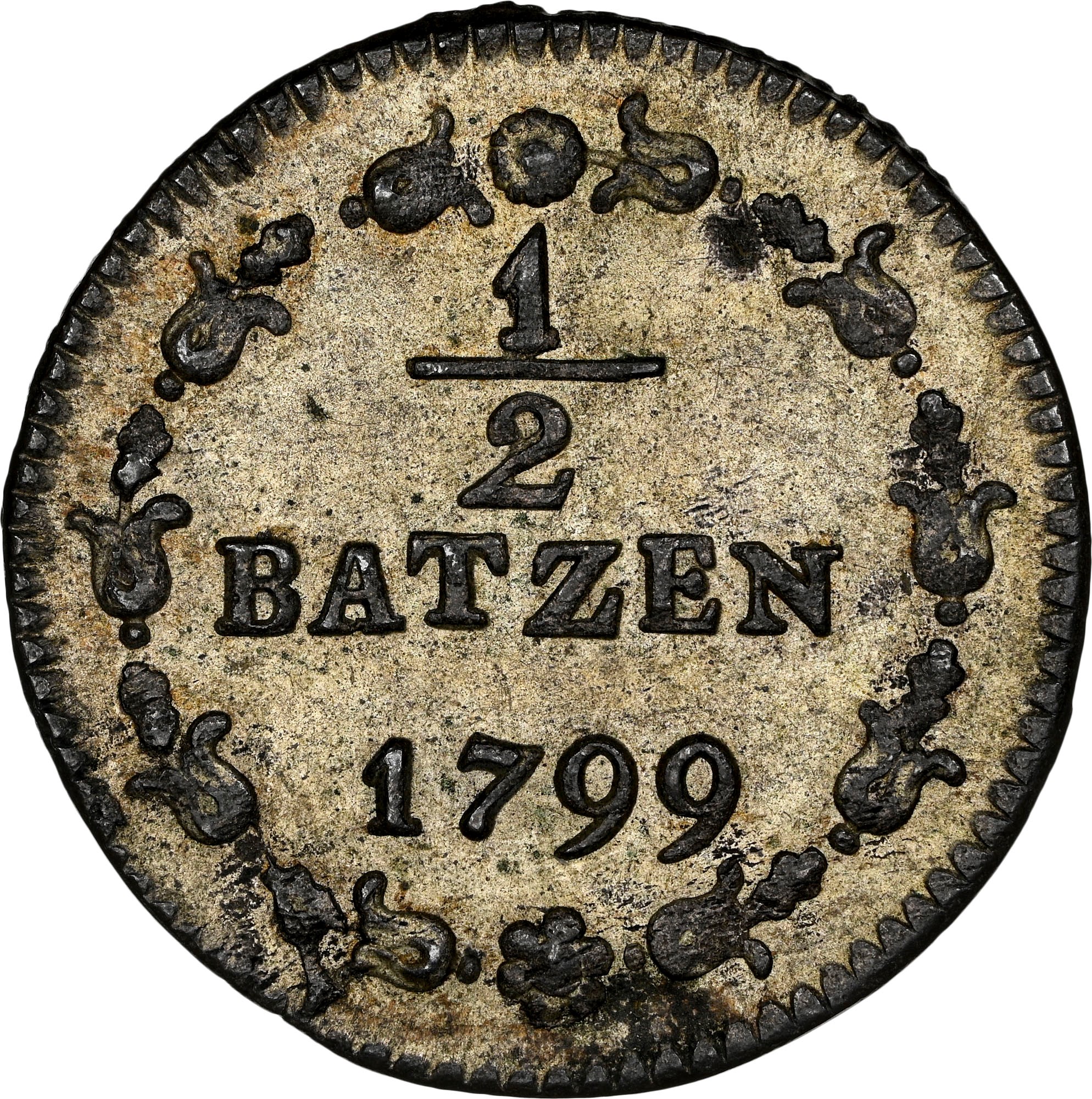 Switzerland 1/2 Batzen KM A5 Prices & Values | NGC