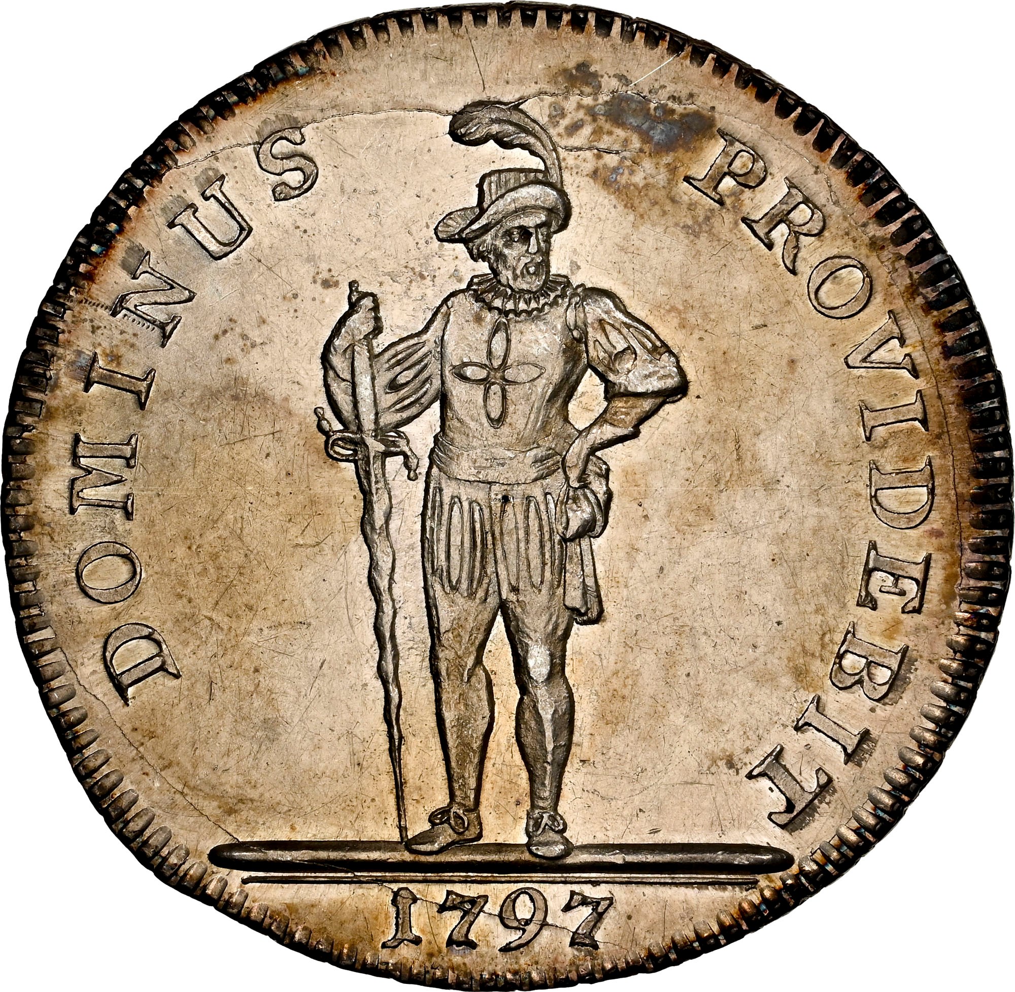 Swiss Cantons BERN 1/2 Thaler KM 161 Prices & Values | NGC