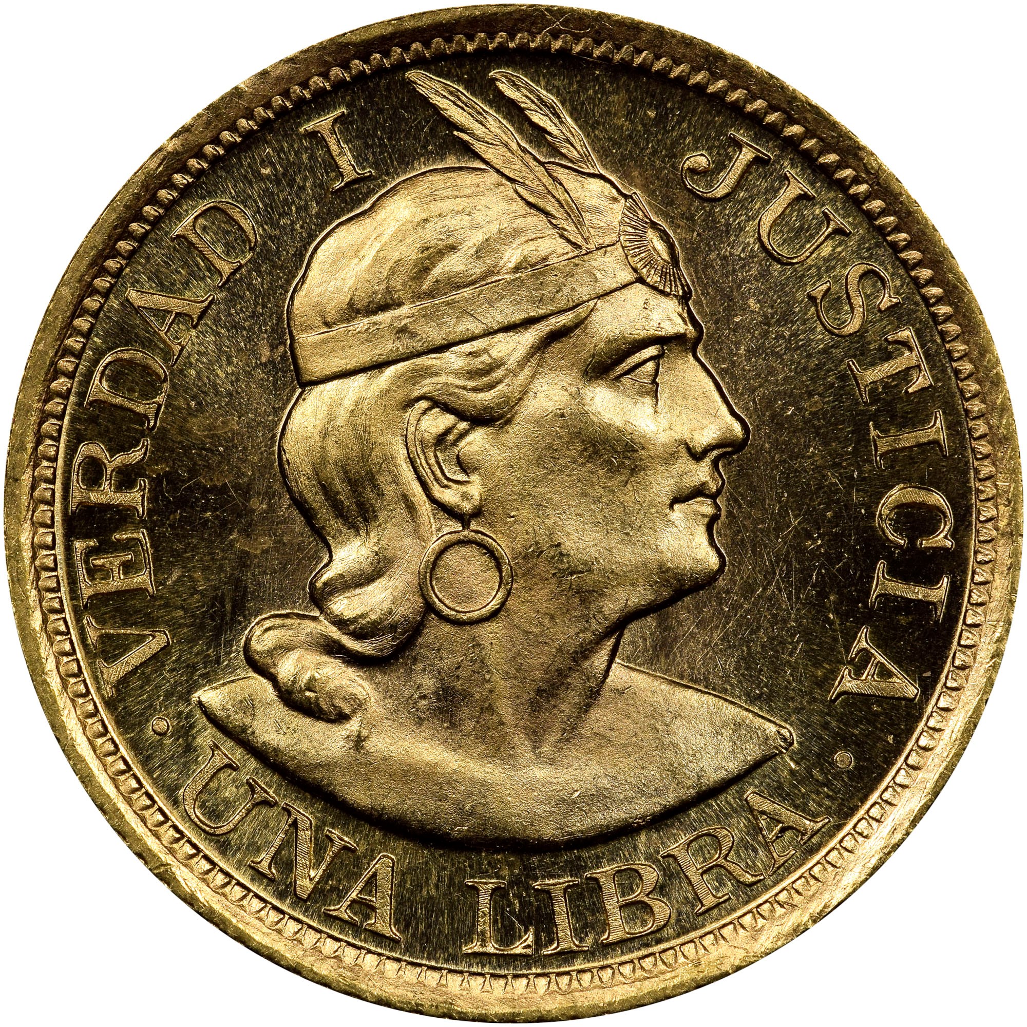 Peru Libra KM 207 Prices & Values | NGC