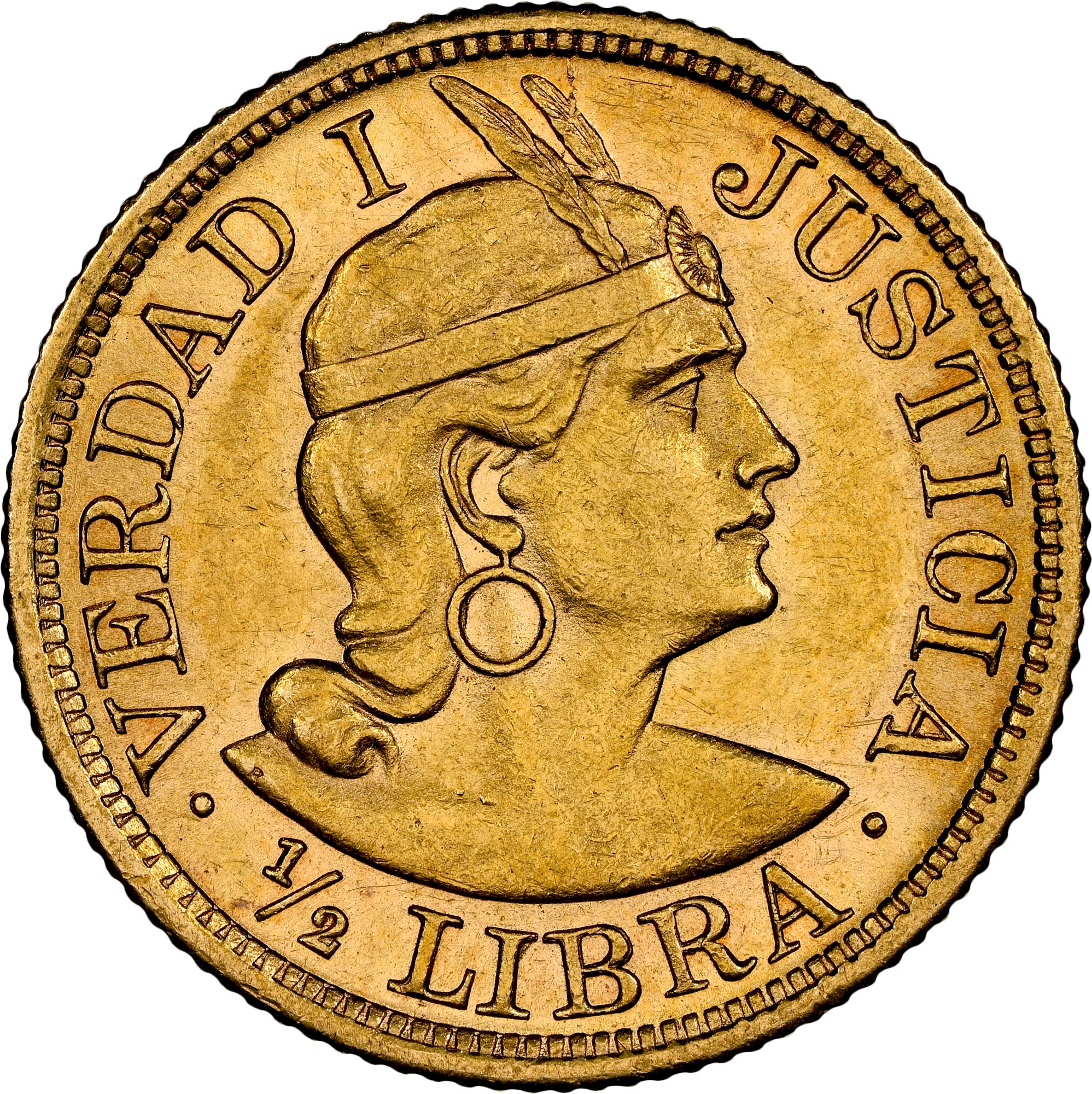 Peru 1/2 Libra KM 209 Prices & Values | NGC
