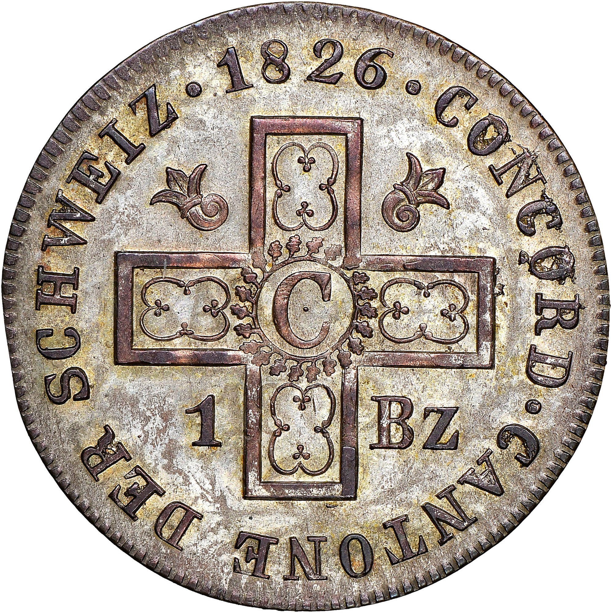 Swiss Cantons BASEL Batzen KM 207 Prices & Values | NGC