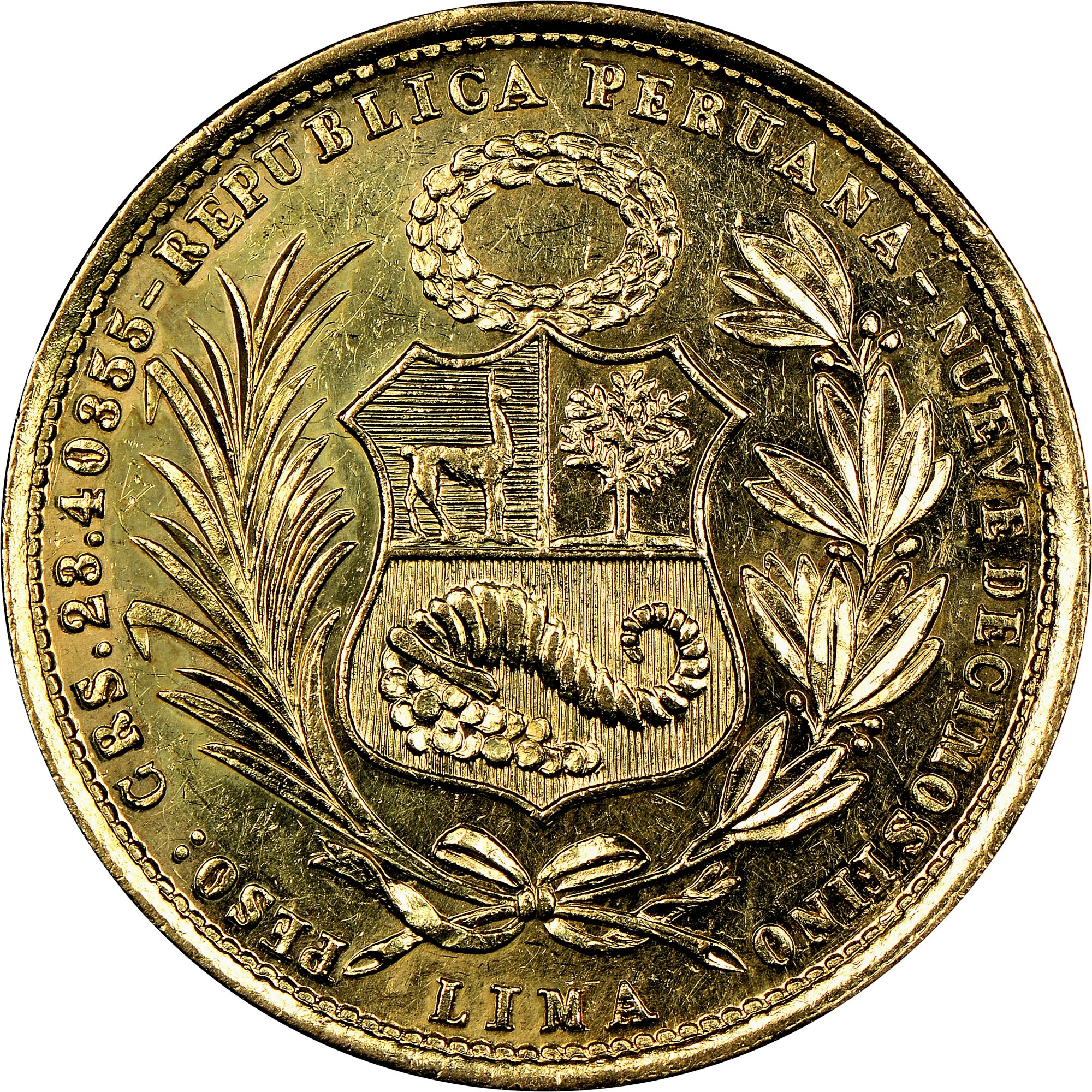 Peru 50 Soles KM 230 Prices & Values | NGC