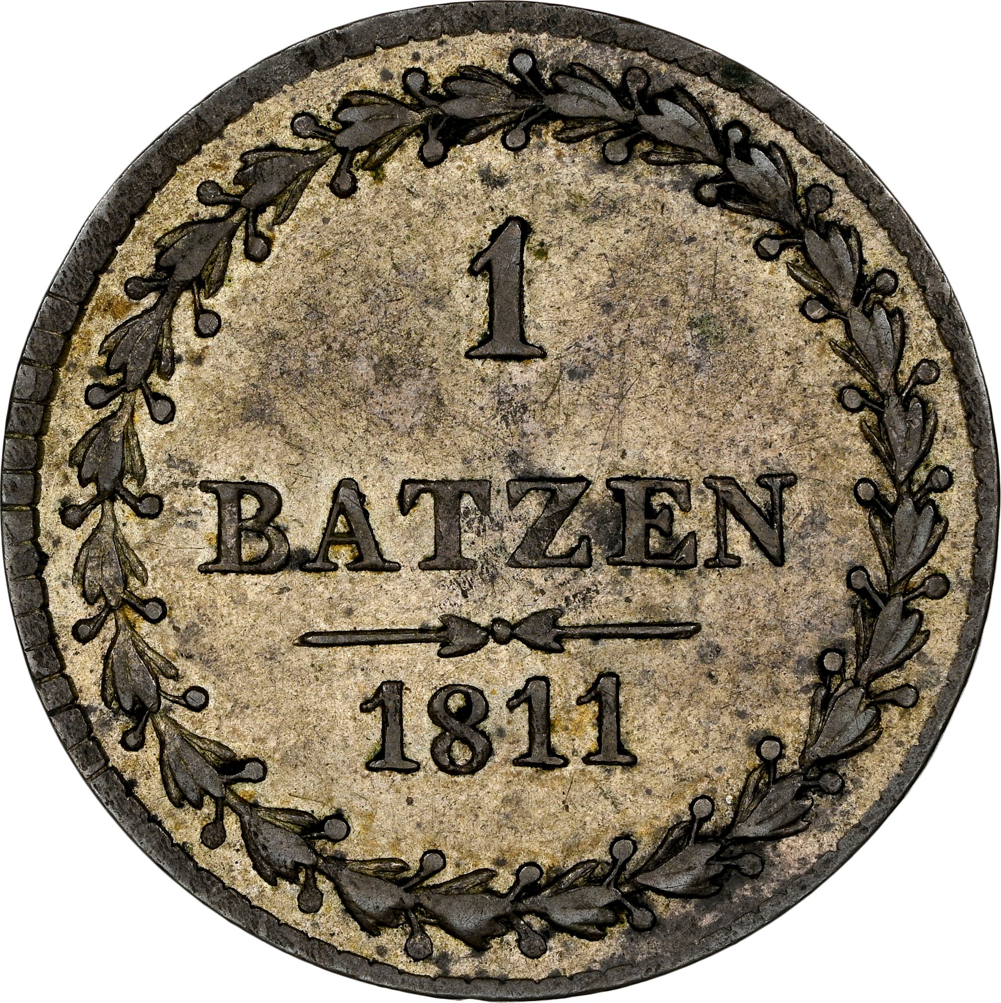Swiss Cantons URI Batzen-10 Rappen KM 42 Prices & Values | NGC