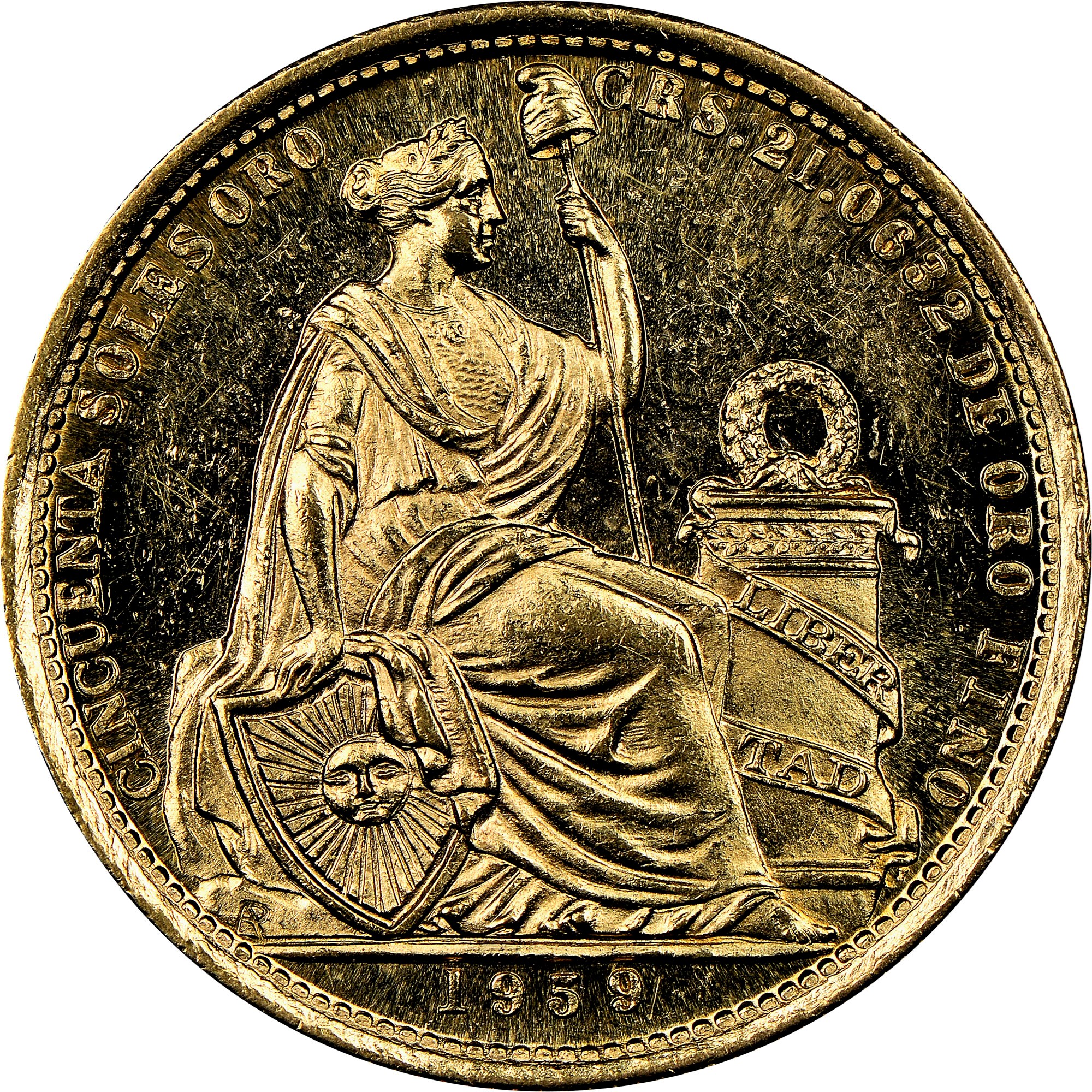 Peru 50 Soles KM 230 Prices & Values | NGC