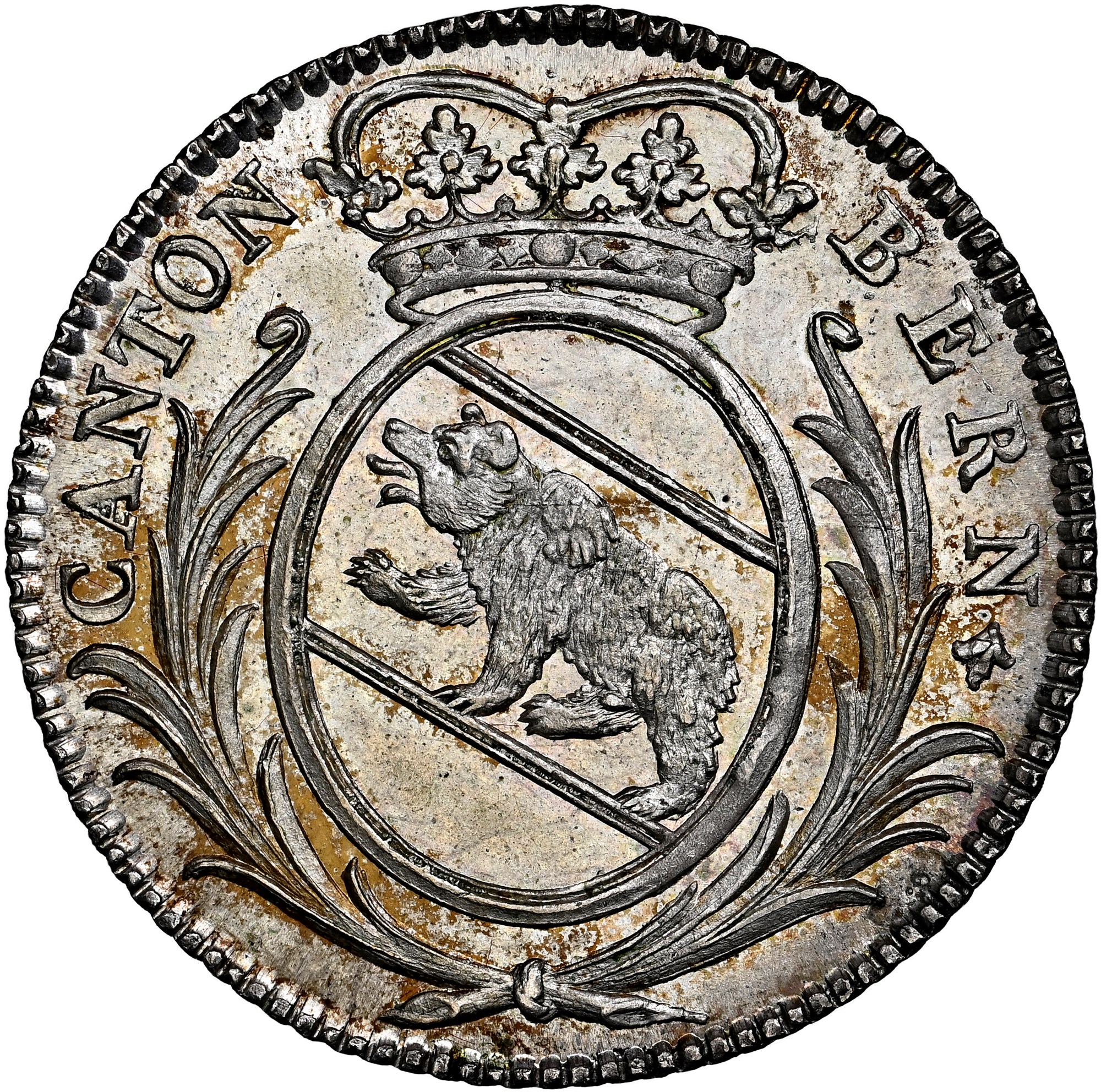 Swiss Cantons BERN 5 Batzen KM 170 Prices & Values | NGC