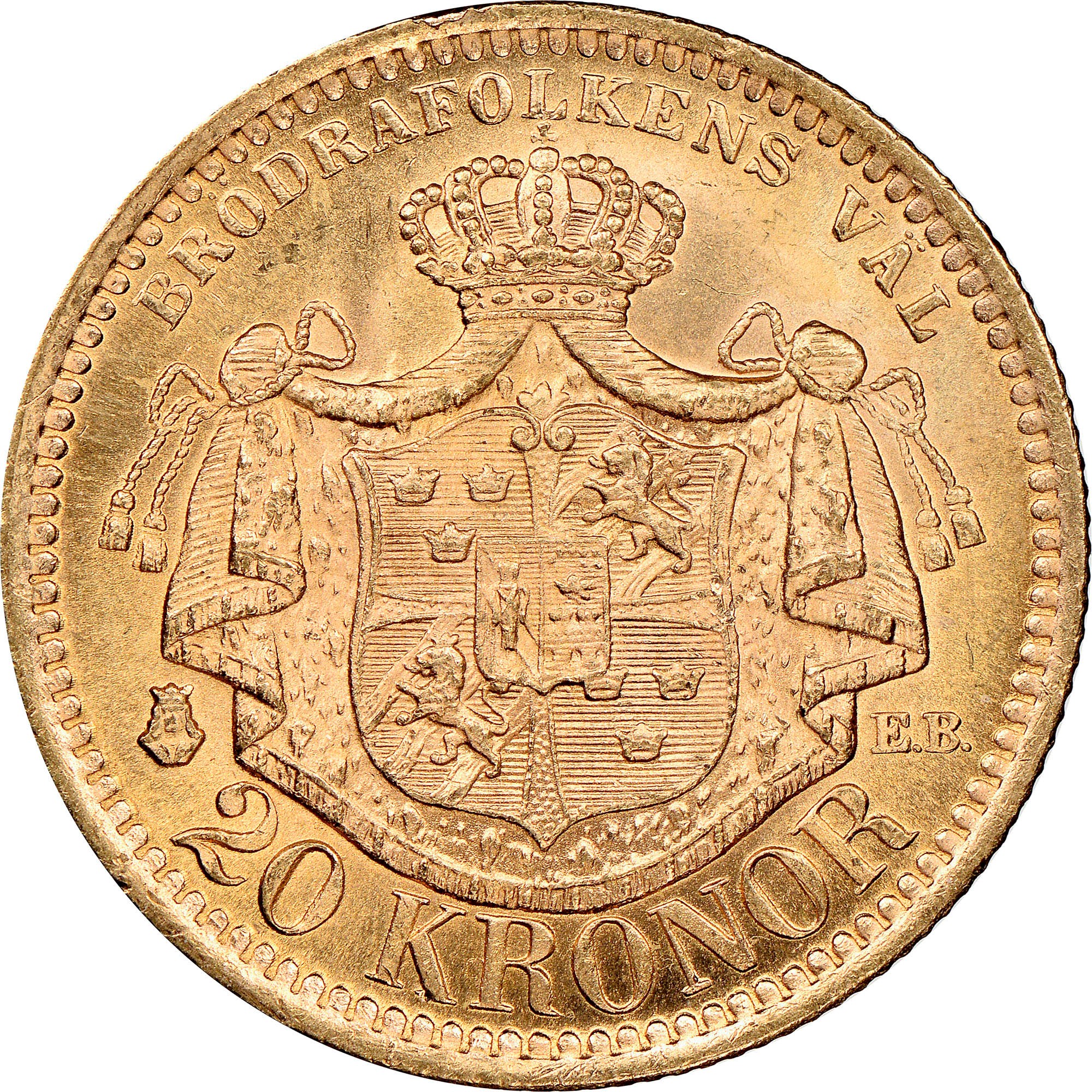 Sweden 20 Kronor KM 748 Prices & Values | NGC