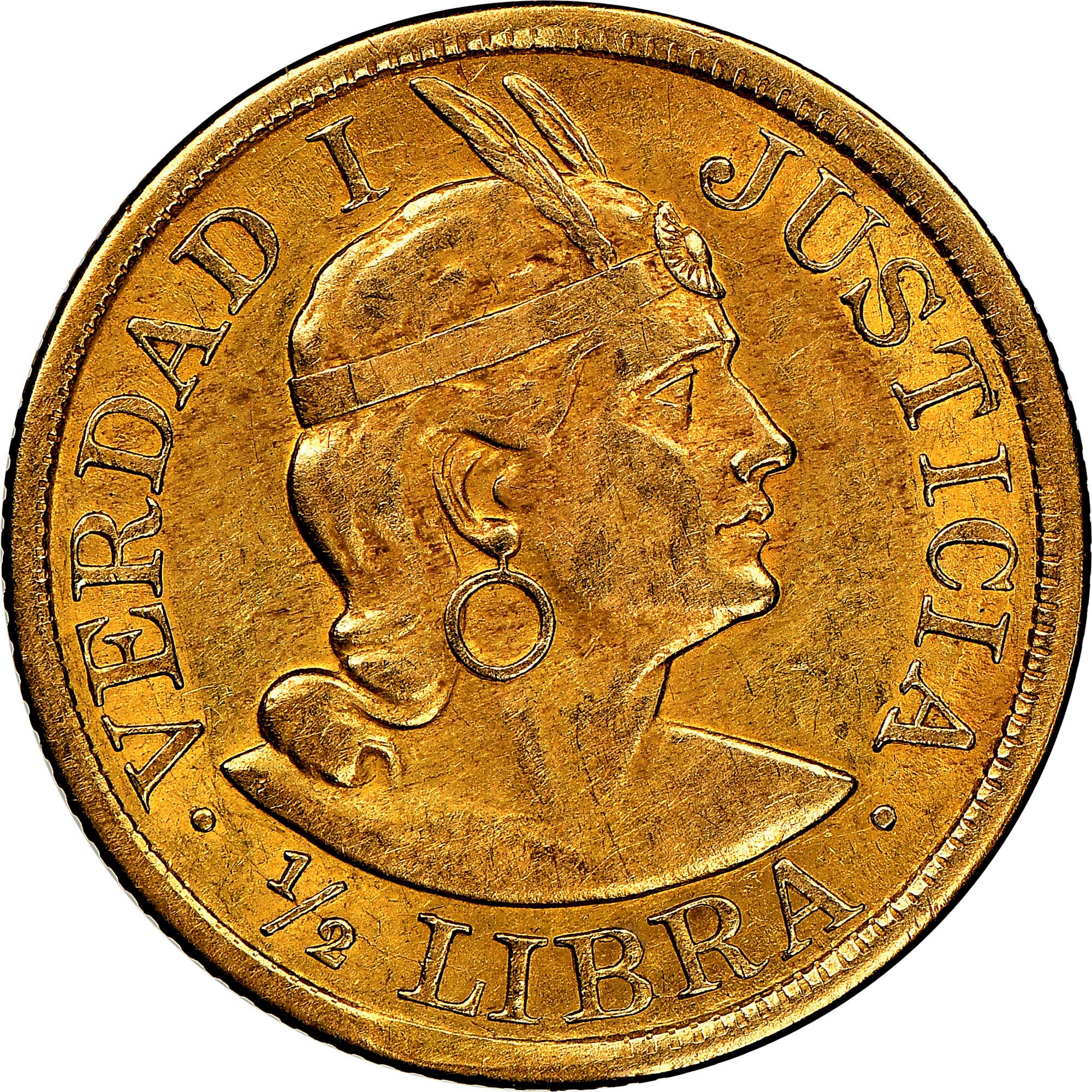 Peru 1/2 Libra KM 209 Prices & Values | NGC