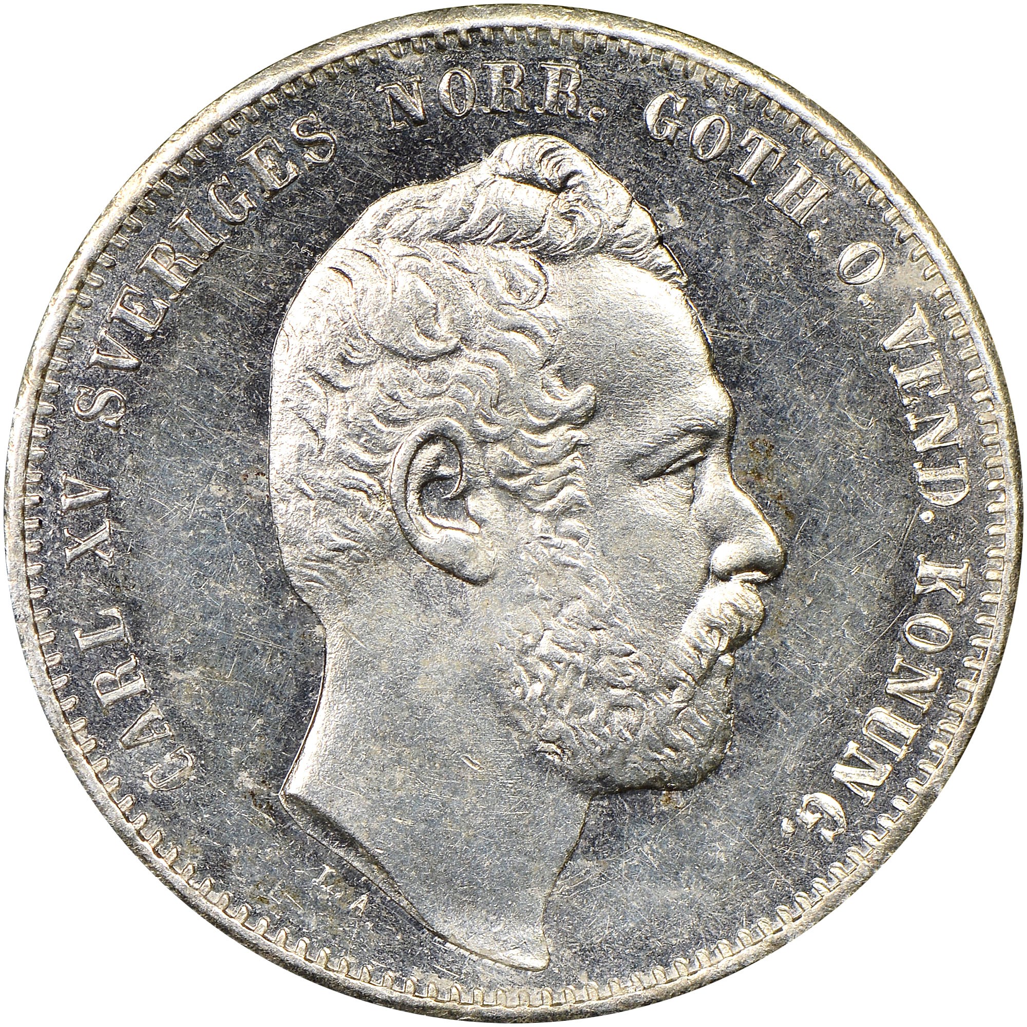 Sweden Riksdaler Specie KM 711 Prices & Values | NGC