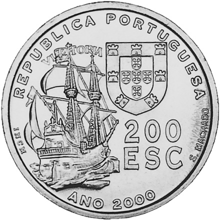 Portugal 200 Escudos KM 731 Prices & Values | NGC