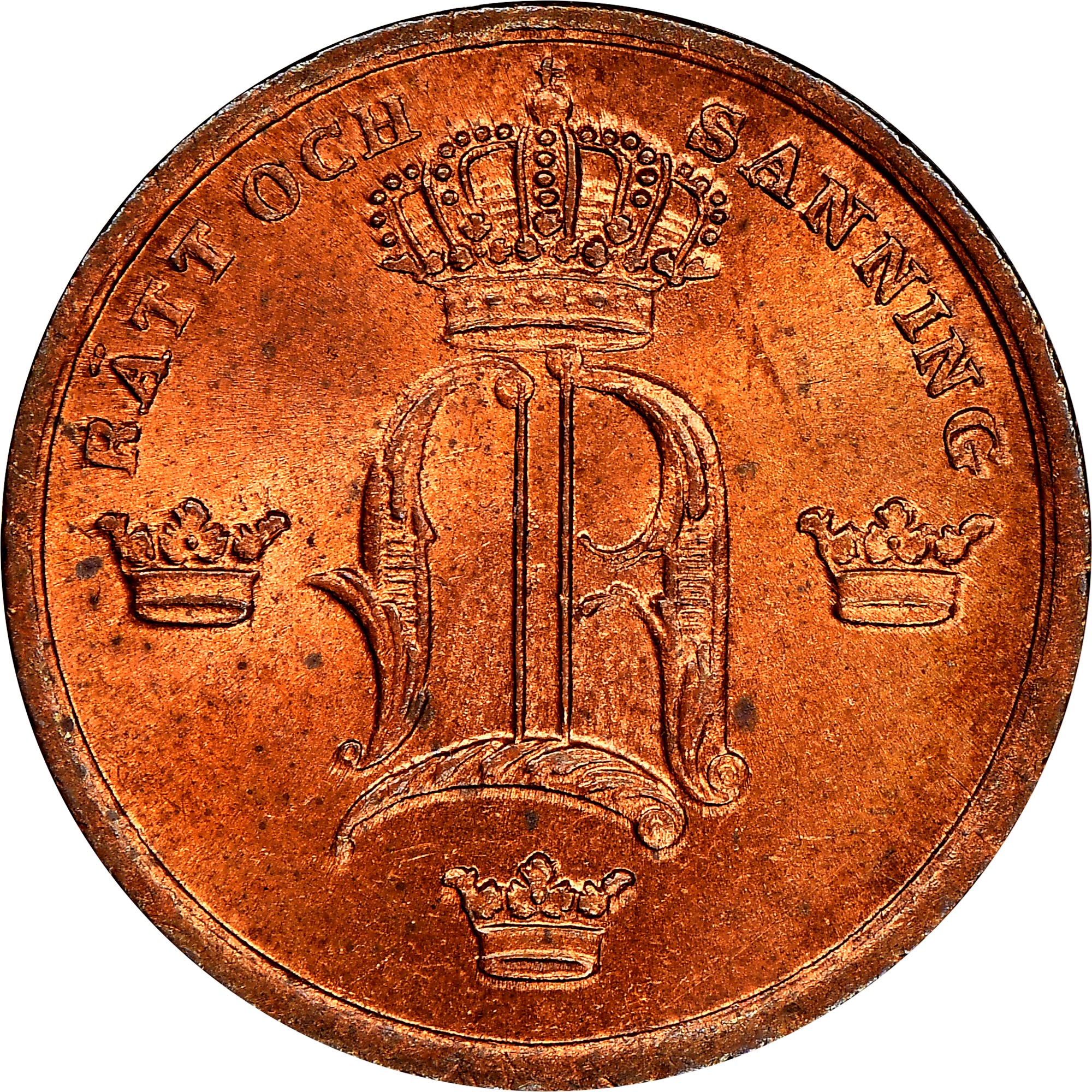 Sweden 1/6 Skilling KM 656 Prices & Values | NGC