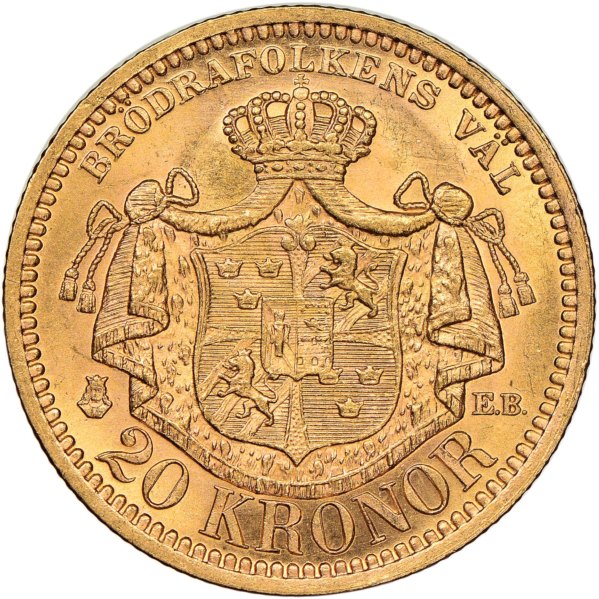 Sweden 20 Kronor KM 748 Prices & Values | NGC