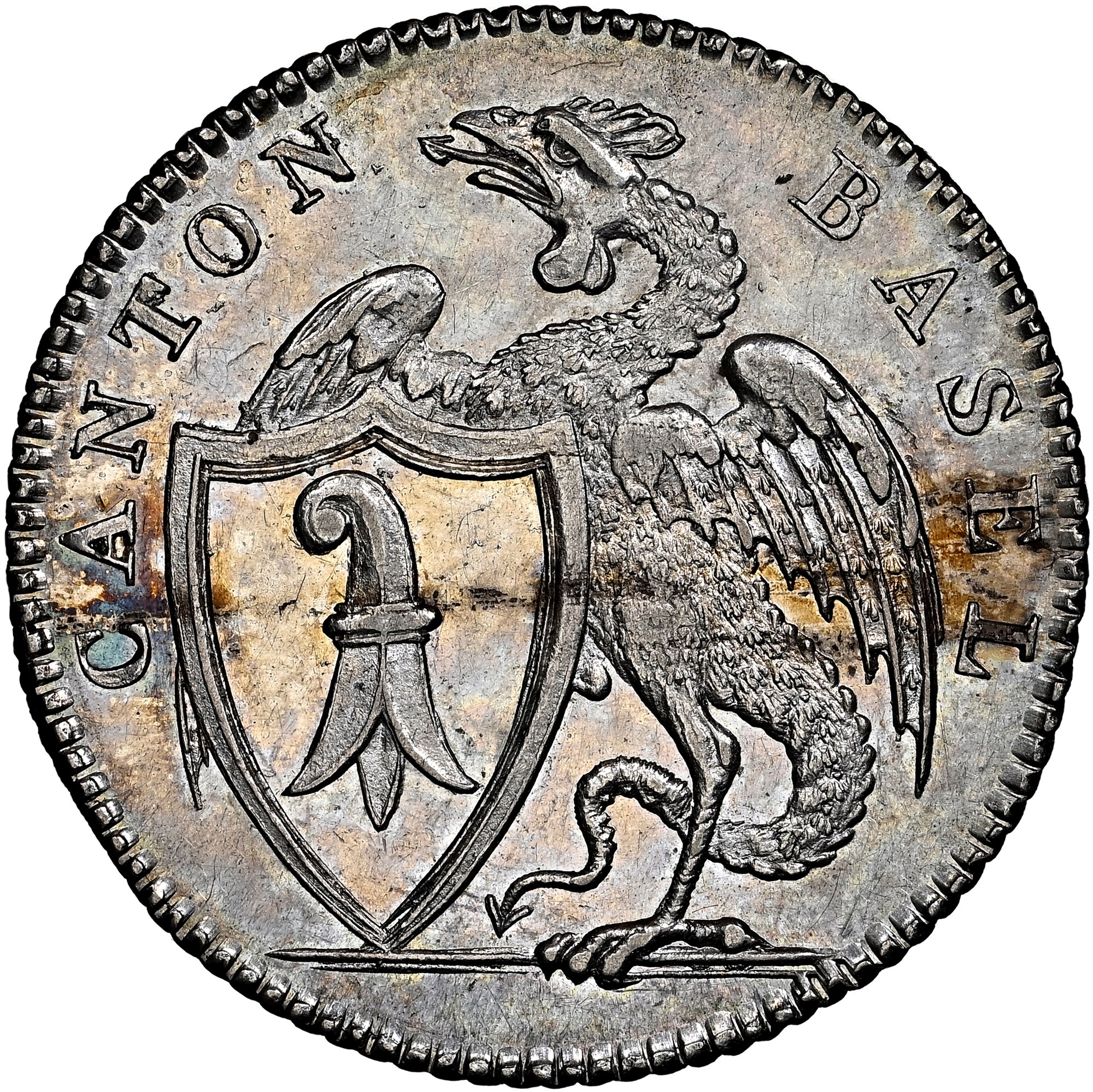 Swiss Cantons BASEL 5 Batzen KM 199 Prices & Values | NGC