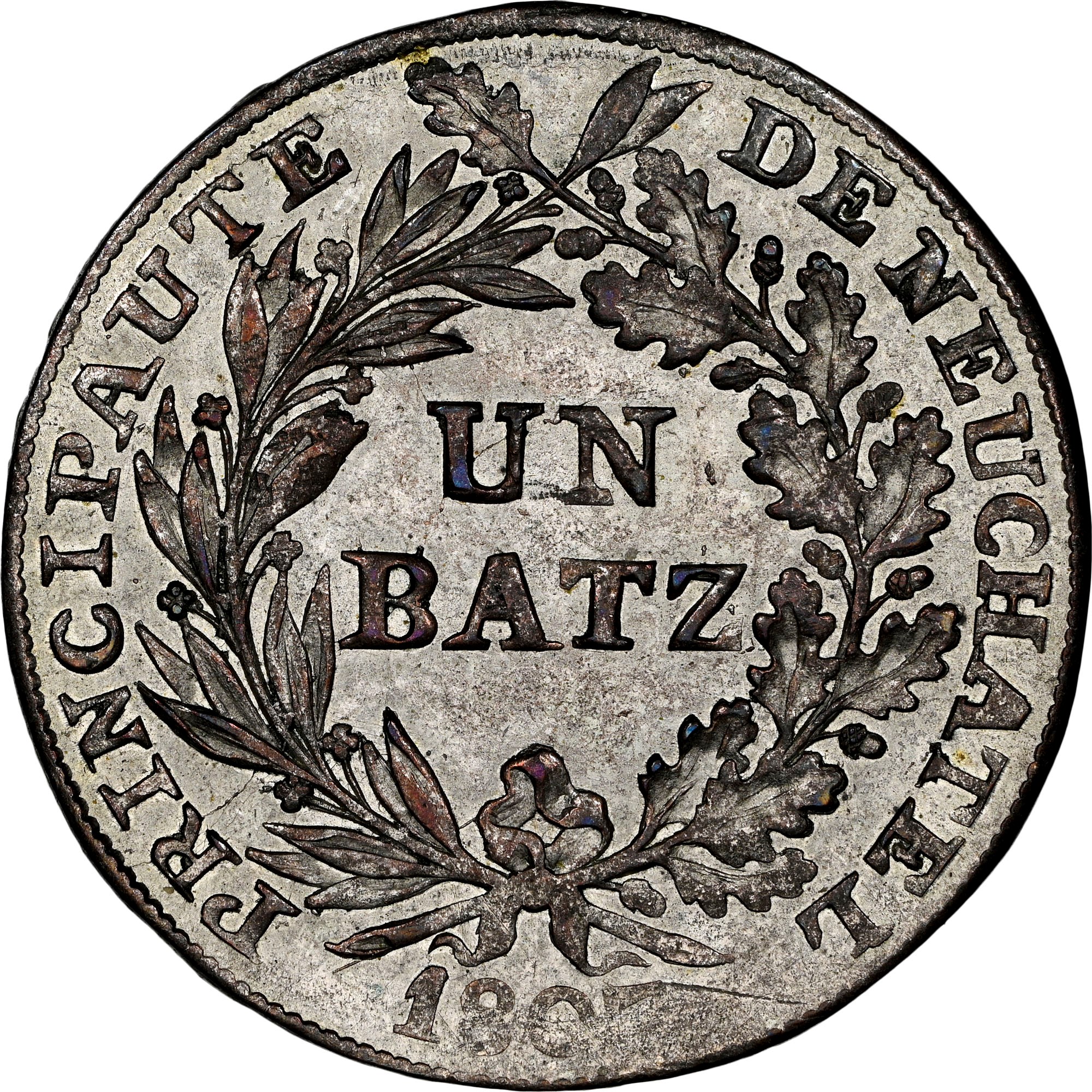 Swiss Cantons NEUCHATEL Batzen KM 65 Prices & Values | NGC