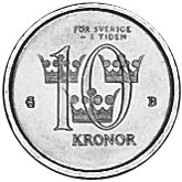 Sweden 10 Kronor KM 895 Prices & Values | NGC