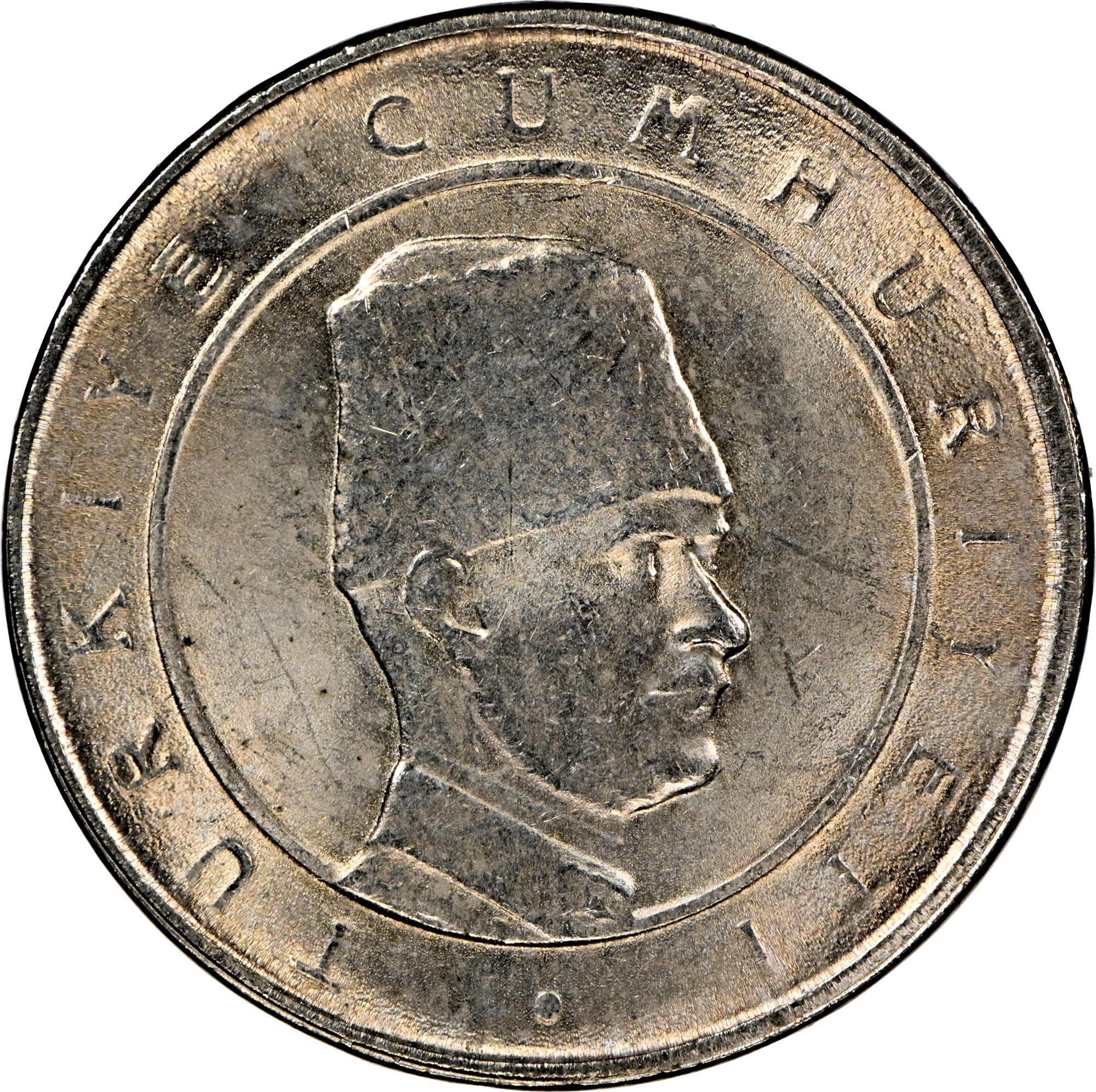 Turkey 100000 Lira KM 1106 Prices Values NGC Turkey 100000 Lira KM 1106 Prices Values NGC