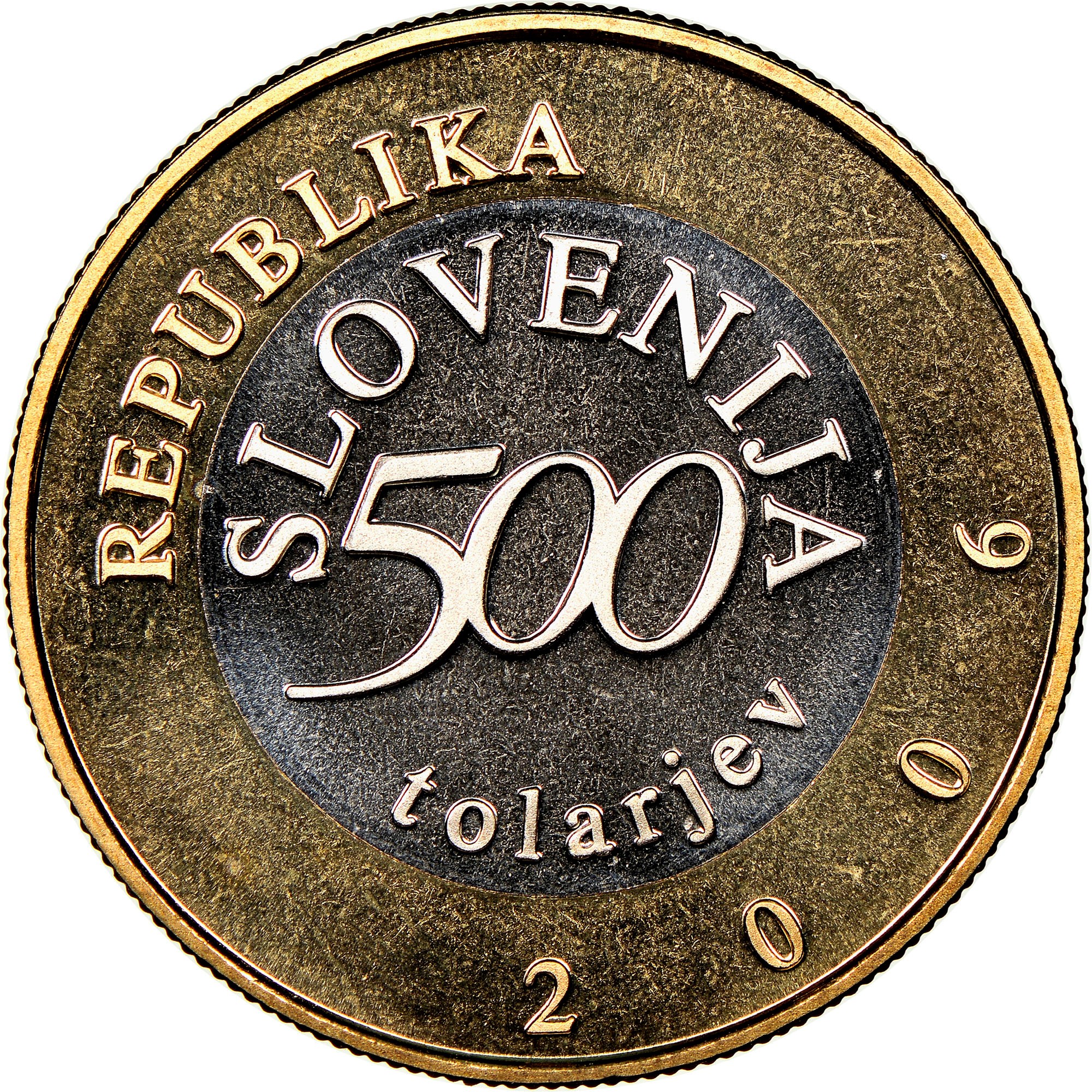 Slovenia 500 Tolarjev KM 65 Prices & Values | NGC