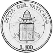Vatican City 100 Lire KM 326 Prices & Values | NGC