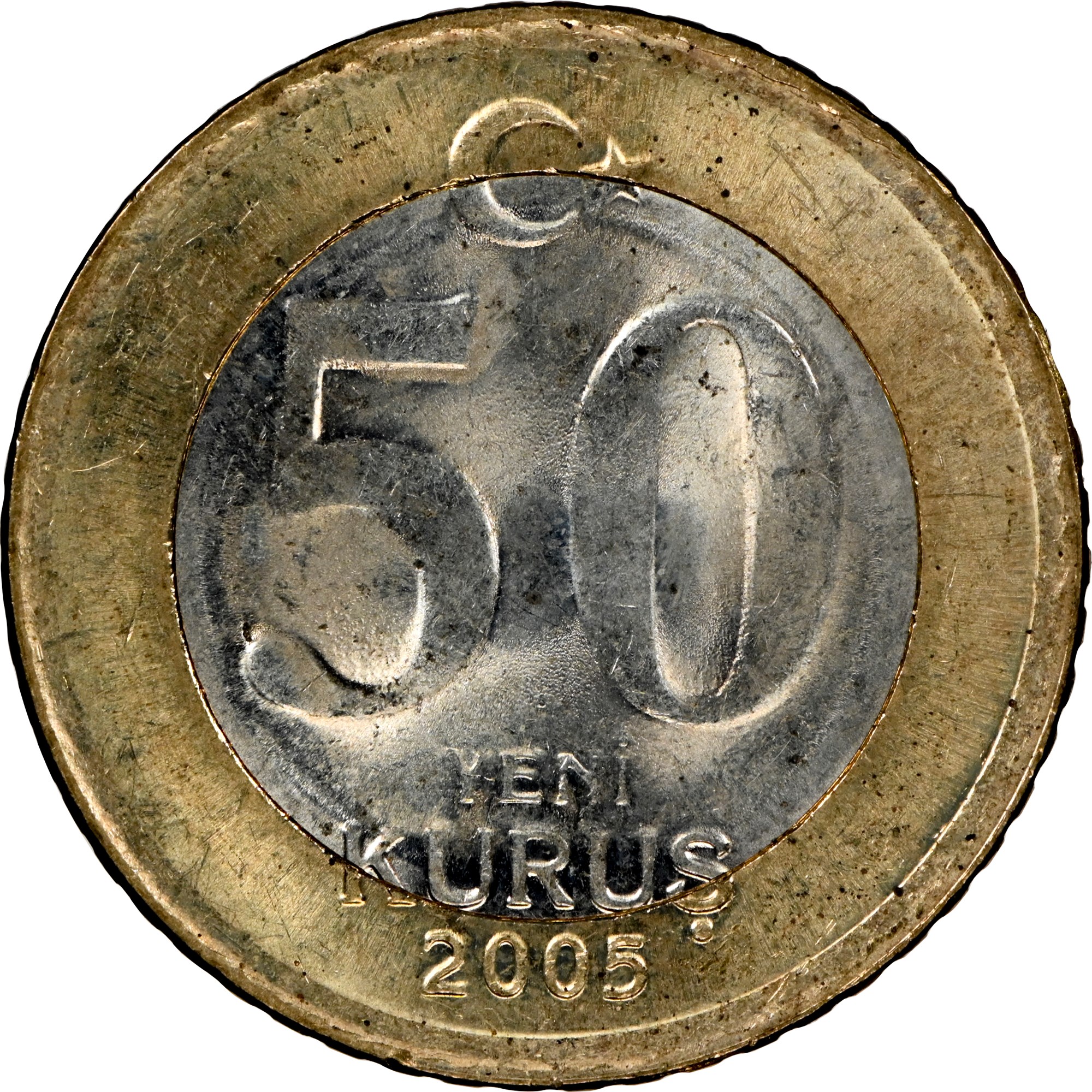 Turkey 50 New Kurus KM 1168 Prices & Values | NGC