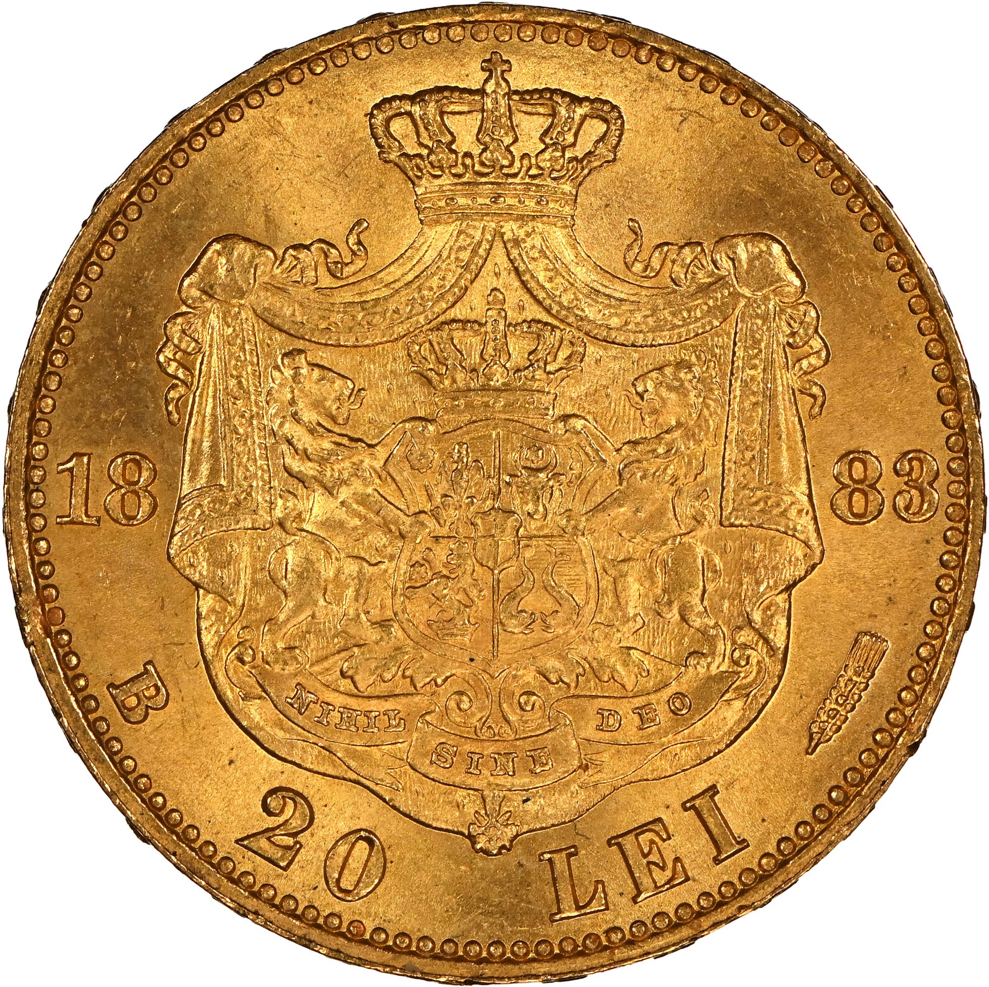 Romania 20 Lei KM 20 Prices & Values | NGC