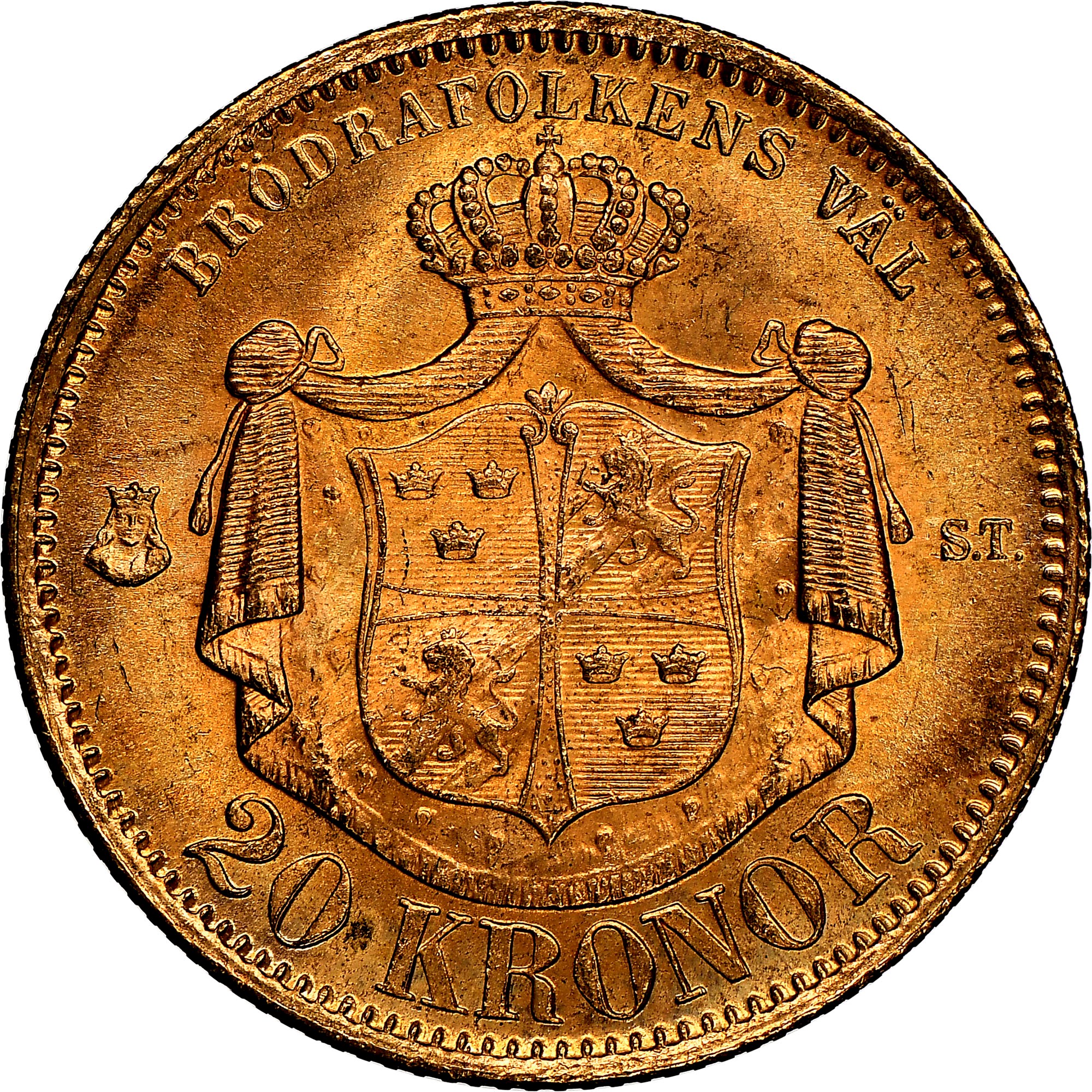 Sweden 20 Kronor KM 733 Prices & Values | NGC