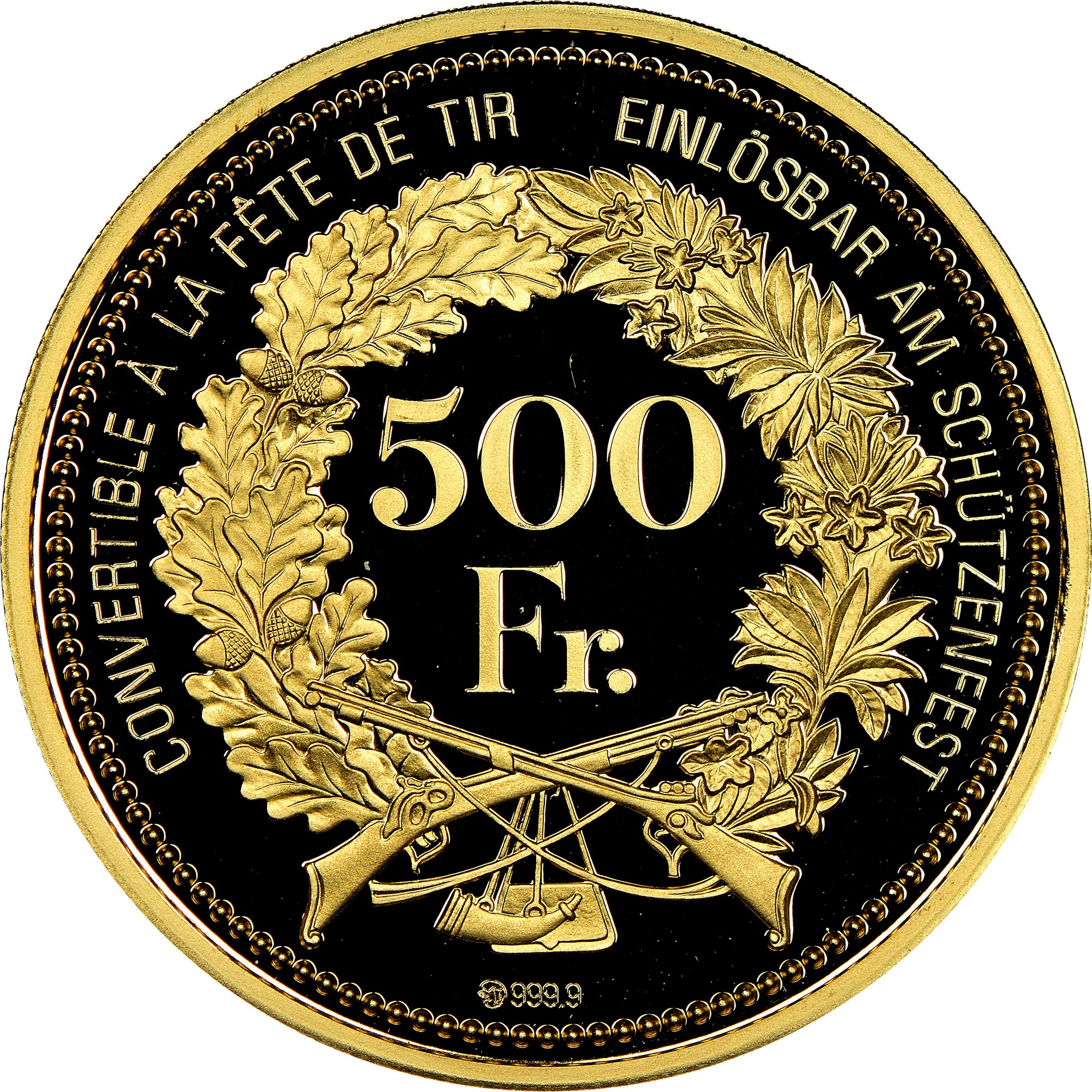 Switzerland 500 Francs X S78 Prices & Values | NGC