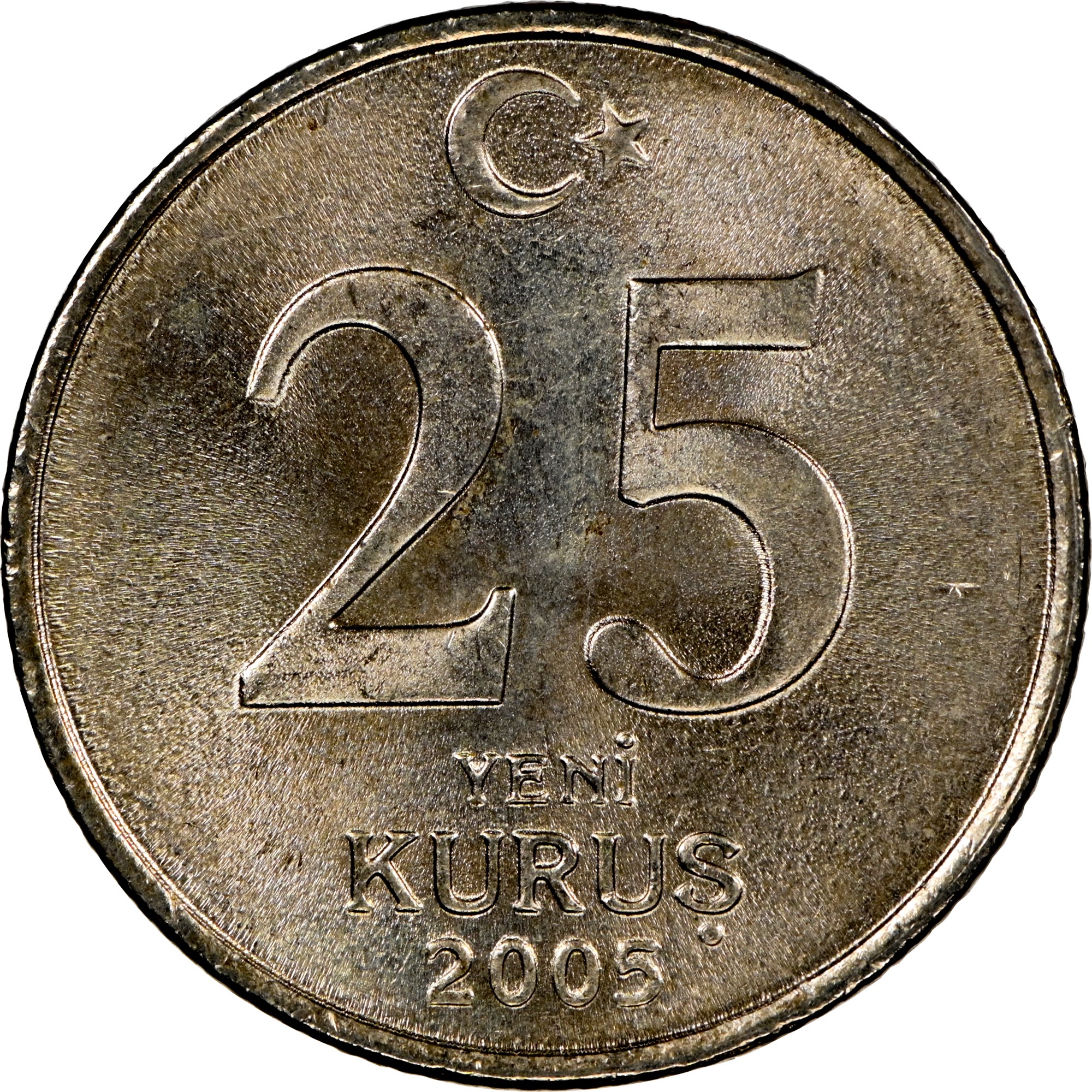 Turkey 25 New Kurus KM 1167 Prices & Values | NGC