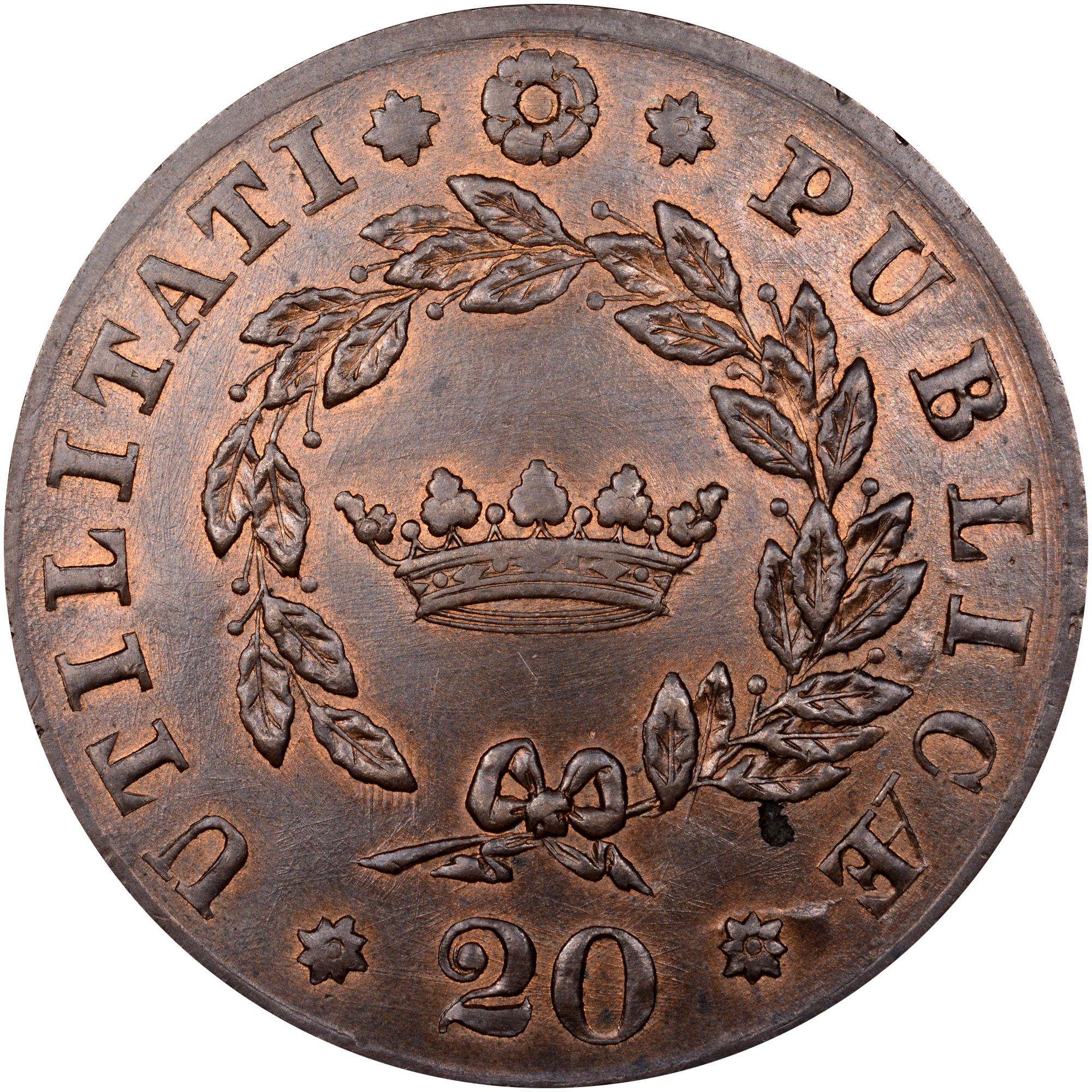 Portugal 20 Reis KM 400 Prices & Values | NGC