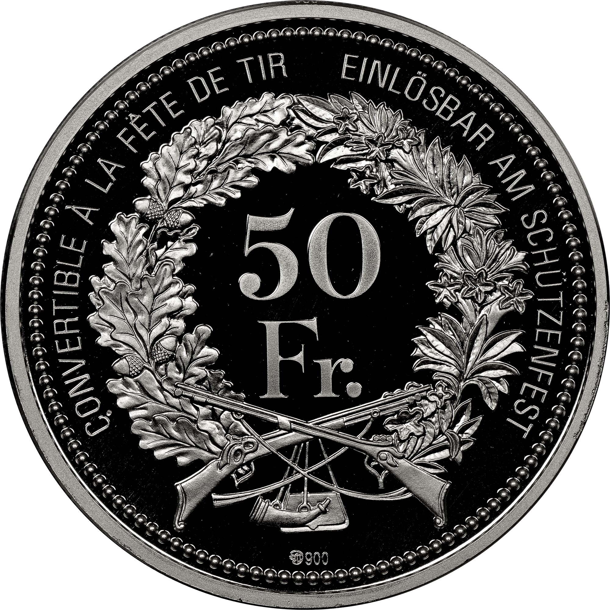 Switzerland 50 Francs X S75 Prices & Values | NGC
