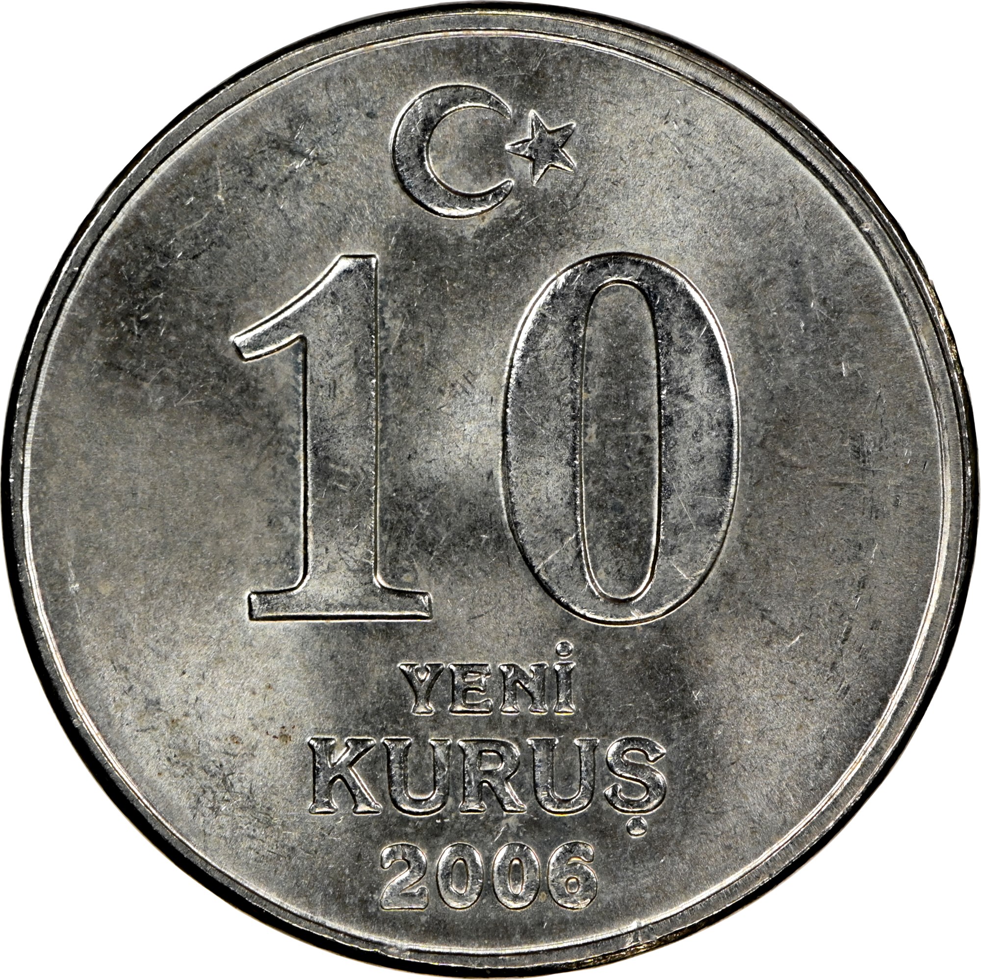 Turkey 10 New Kurus KM 1166 Prices & Values | NGC