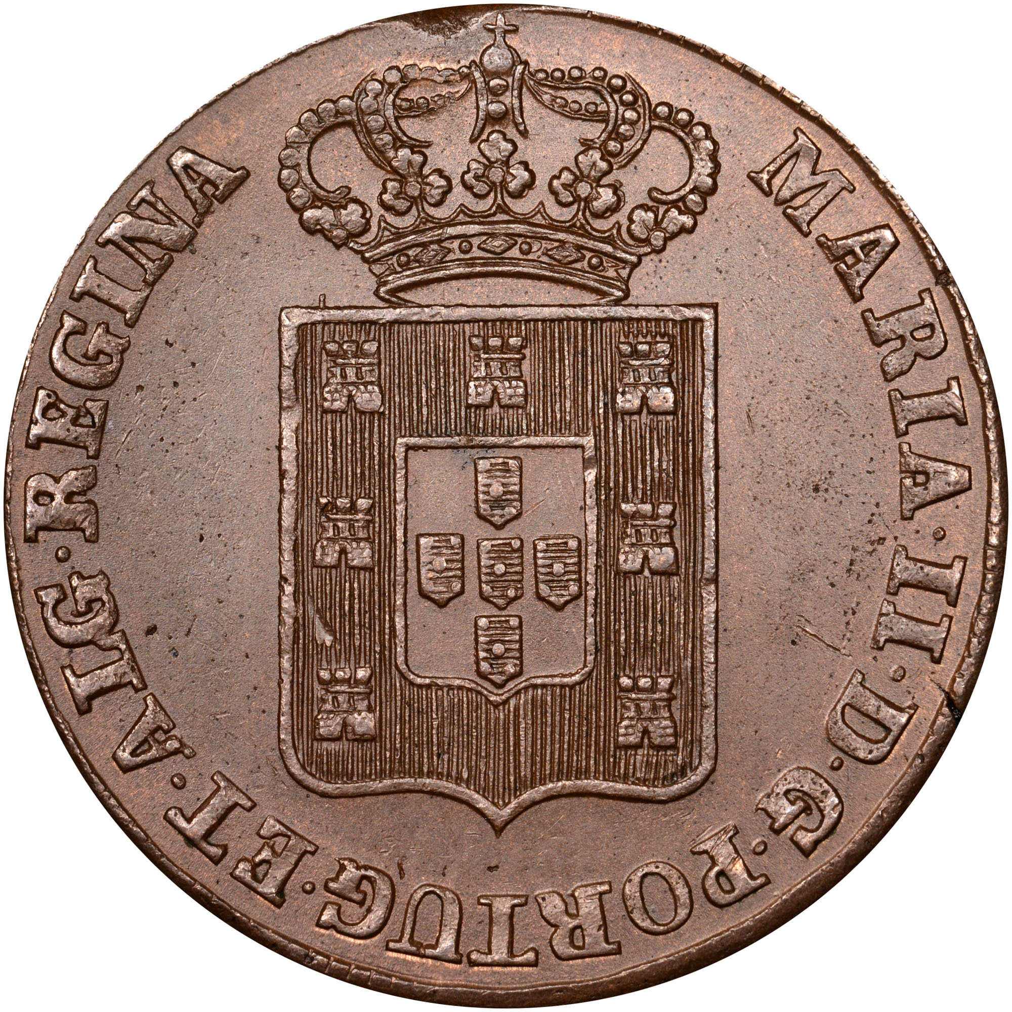 Portugal 40 Reis KM 402 Prices & Values | NGC