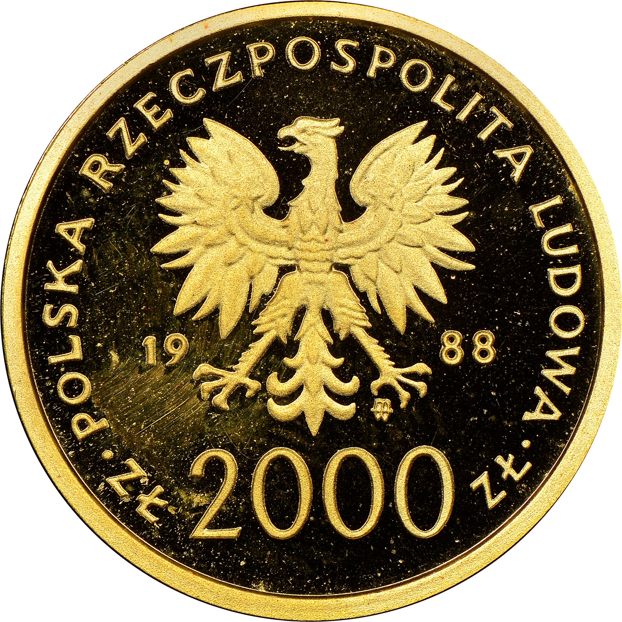 Poland 2000 Złotych Y 175 Prices & Values | NGC